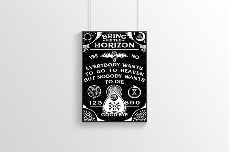 POSTER Bring Me The Horizon Poster | Disintegration Poster | Album ...