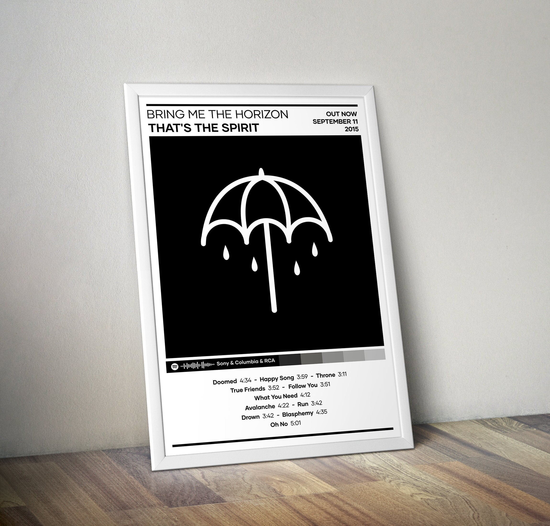Poster Bring Me the Horizon Poster | That's The Spirit Poster | | Metal ...