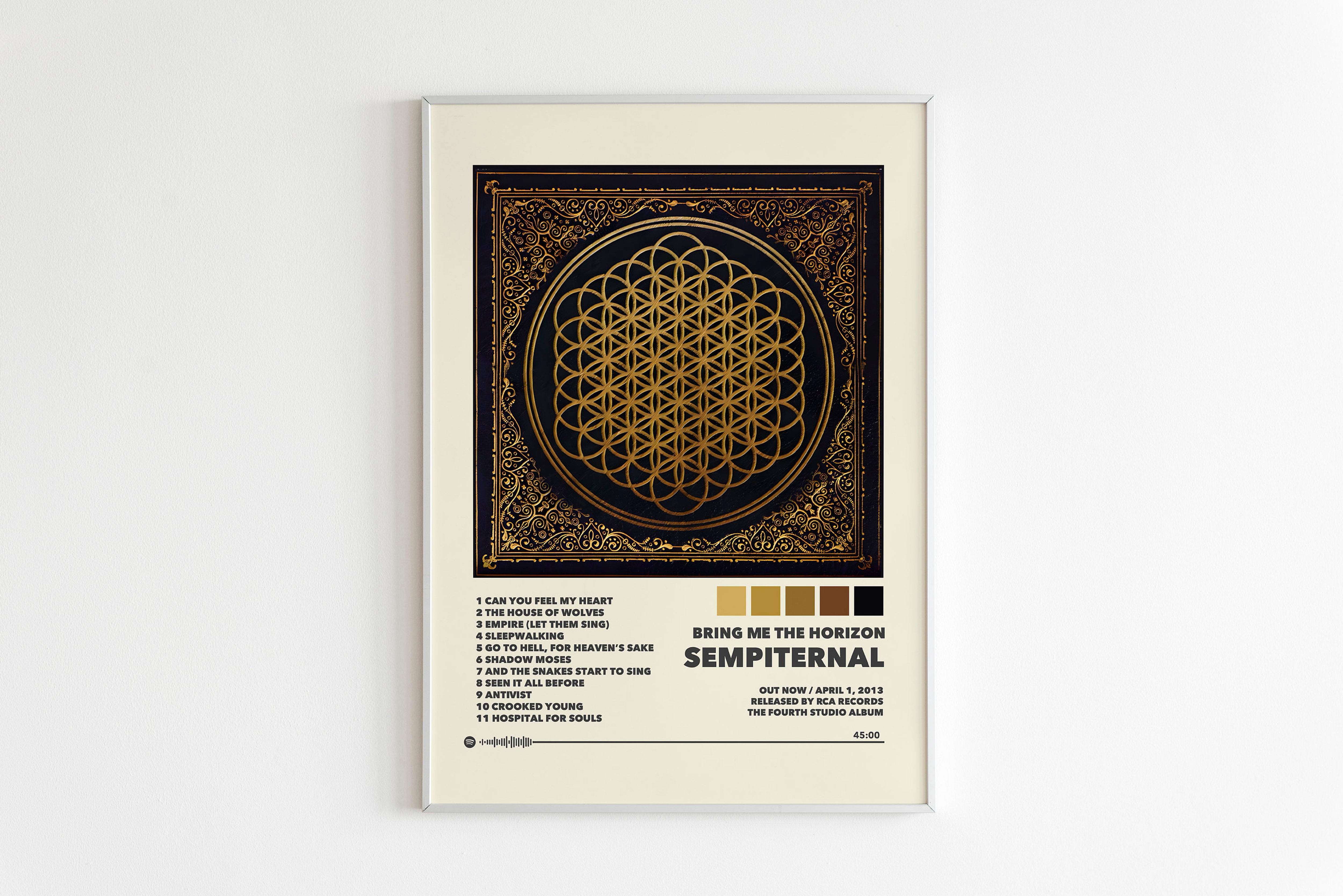 POSTER Bring Me the Horizon Posters / Sempiternal Poster, Tracklist ...