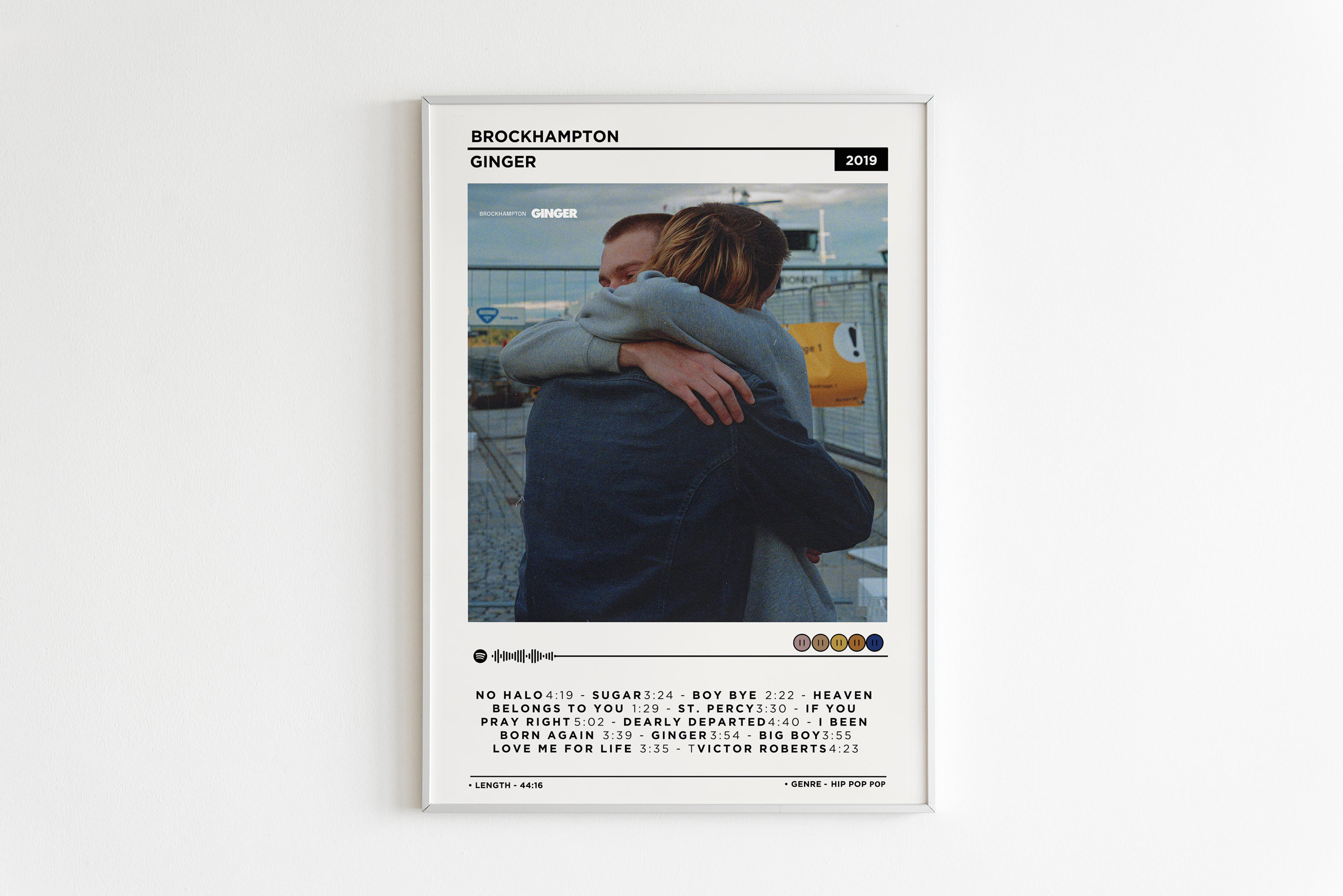 POSTER Brockhampton - Ginger Album Poster / Album Cover Poster / Music ...