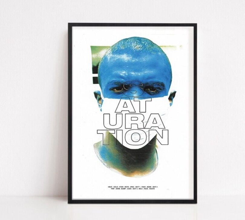 POSTER Brockhampton Poster - Saturation Album Poster-24x36-UNFRAMED ...