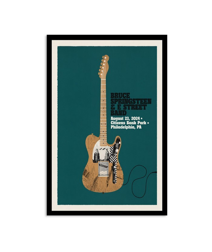 POSTER Bruce Springsteen And E Street Band Tour In Philadelphia PA Aug ...