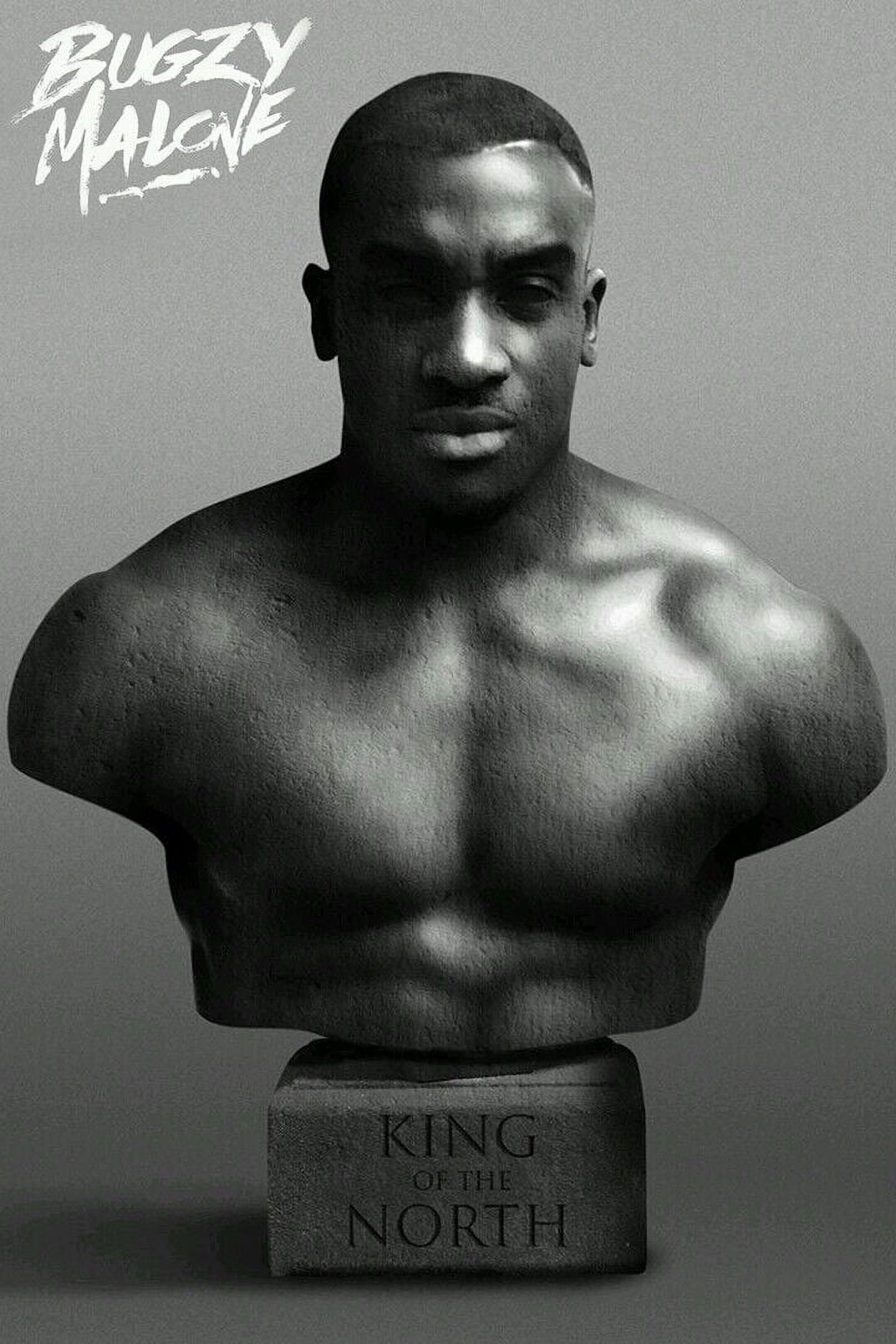 POSTER Bugzy Malone King of the North Grime Art Wall Indoor Room Poster - POSTER-8x12-UNFRAMED ...