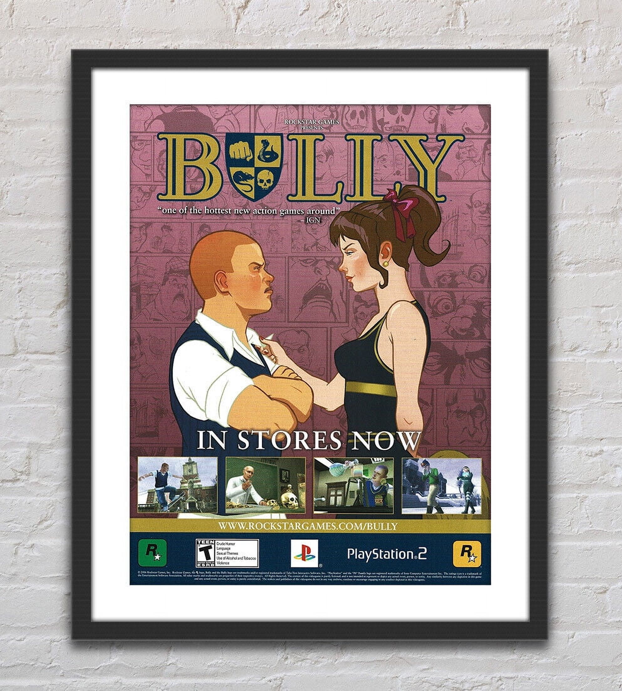POSTER Bully Playstation 2 PS2 Poster-24x36-UNFRAMED - Walmart.com