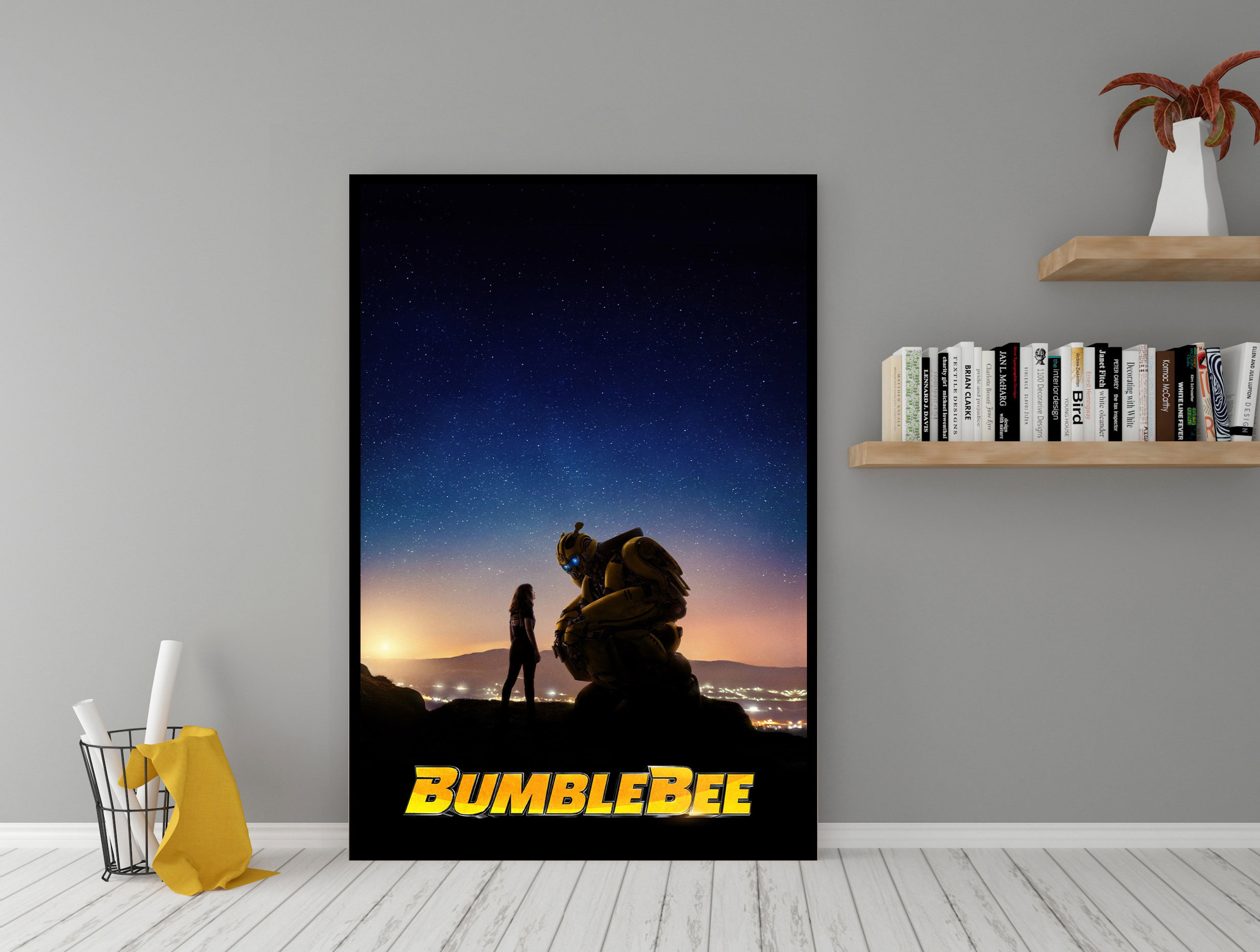 POSTER Bumblebee Movie Poster - High Quality Wall Art - Room Decor ...