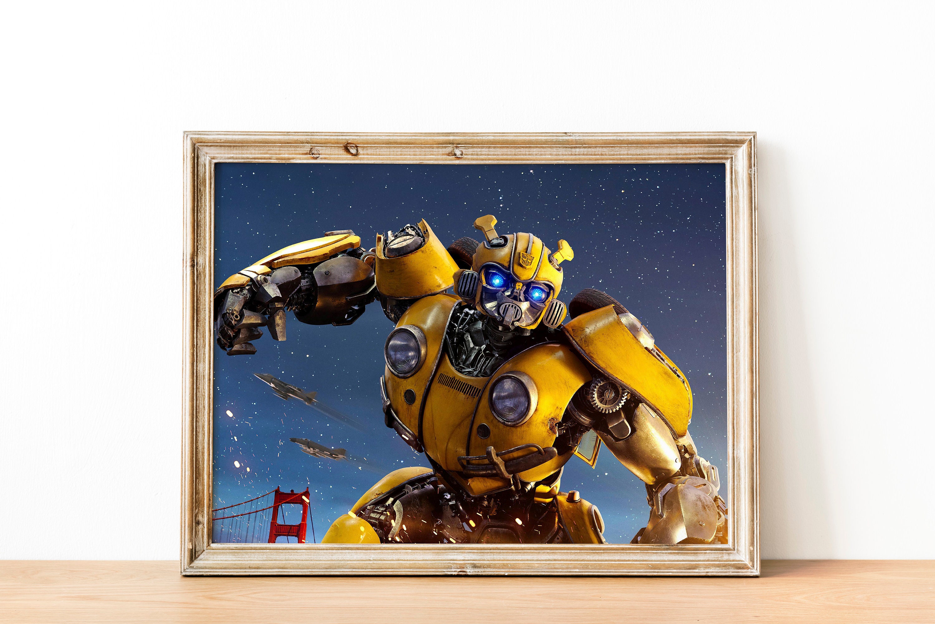 POSTER Bumblebee Poster, Wall Decor, Printable Picture Print -UNFRAMED ...