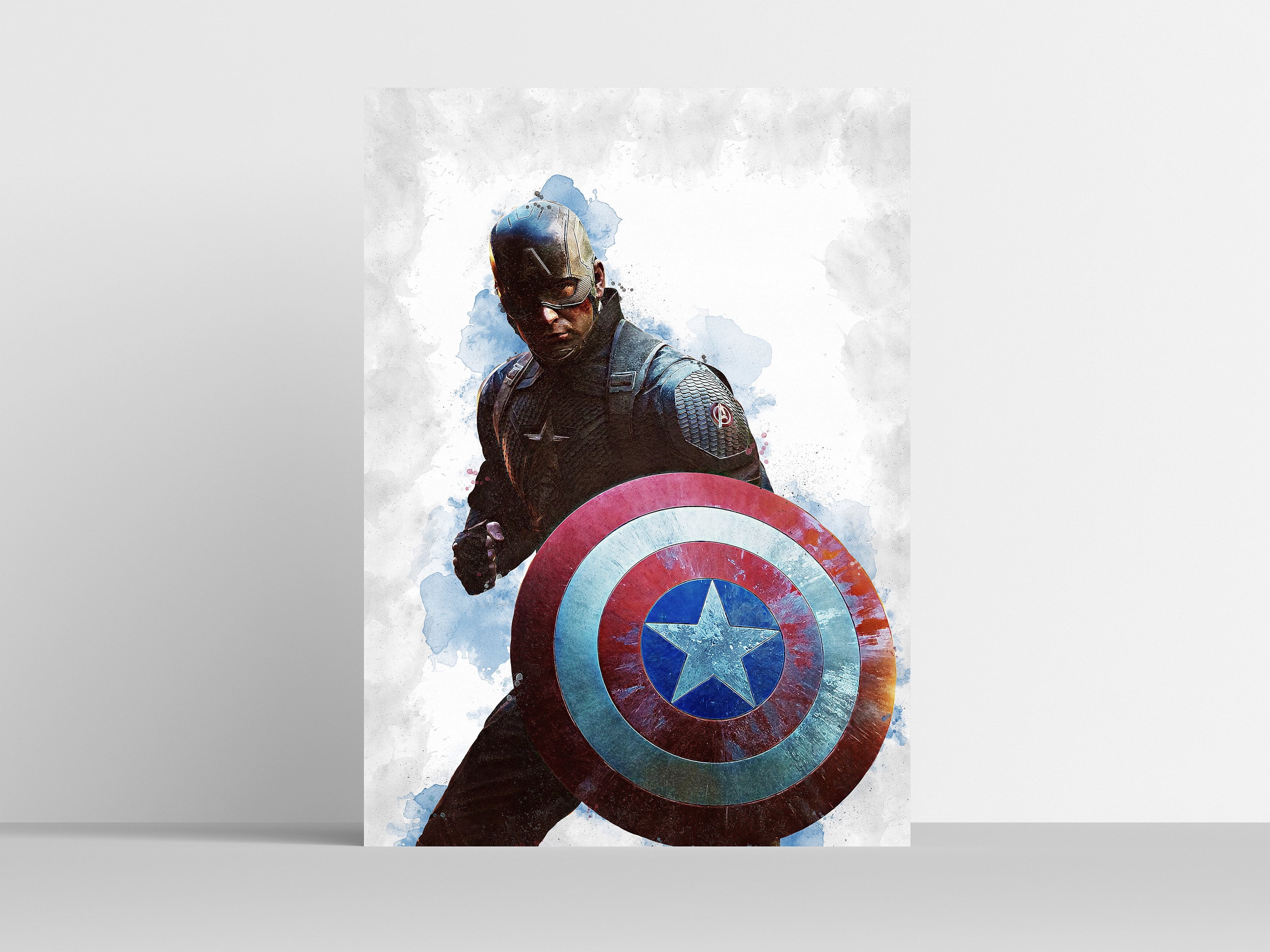 POSTER CAPTAIN AMERICA - Captain America - Marvel Poster - Avengers ...
