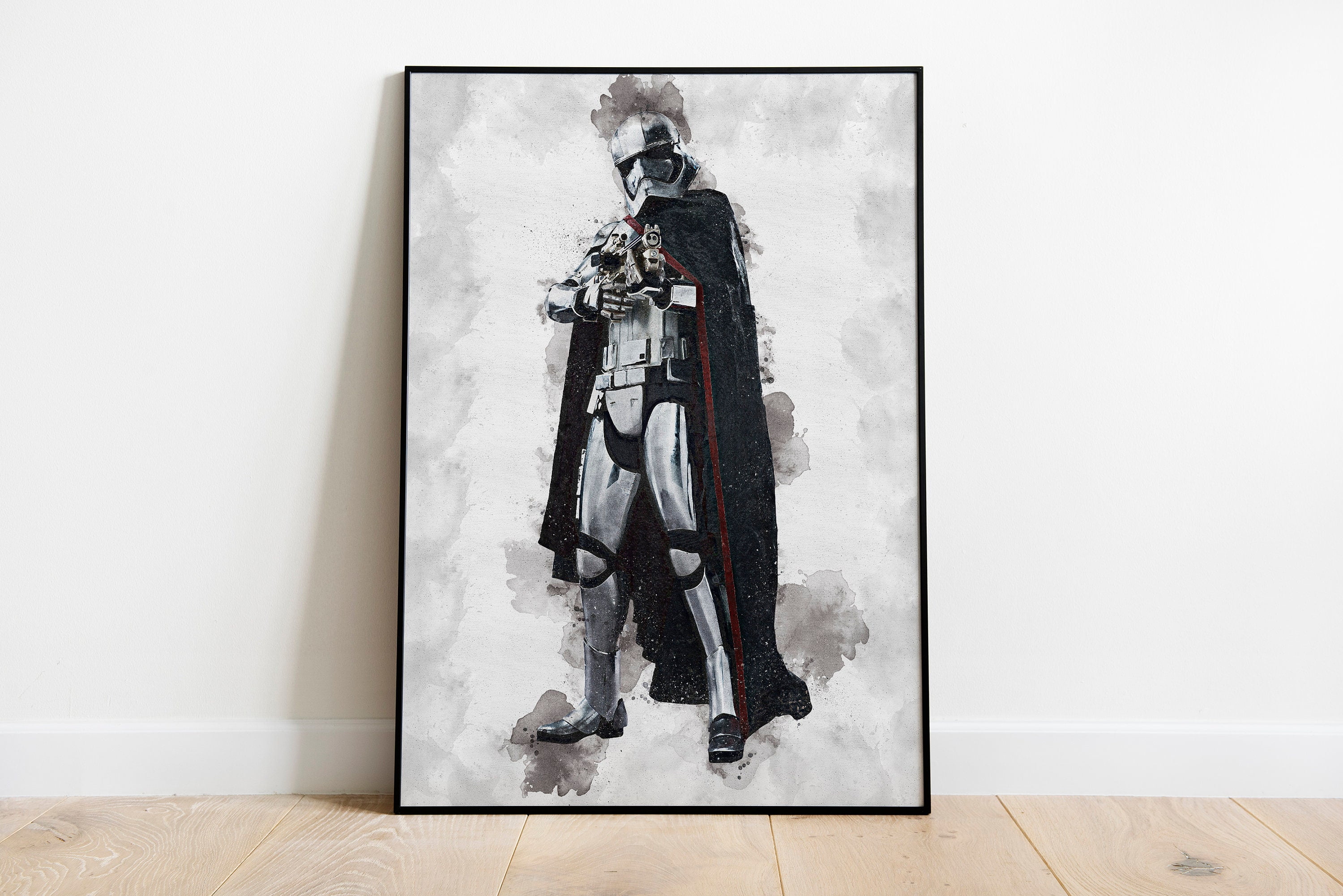 POSTER CAPTAIN PHASMA POSTER - Captain Phasma Print - Star Wars Poster ...