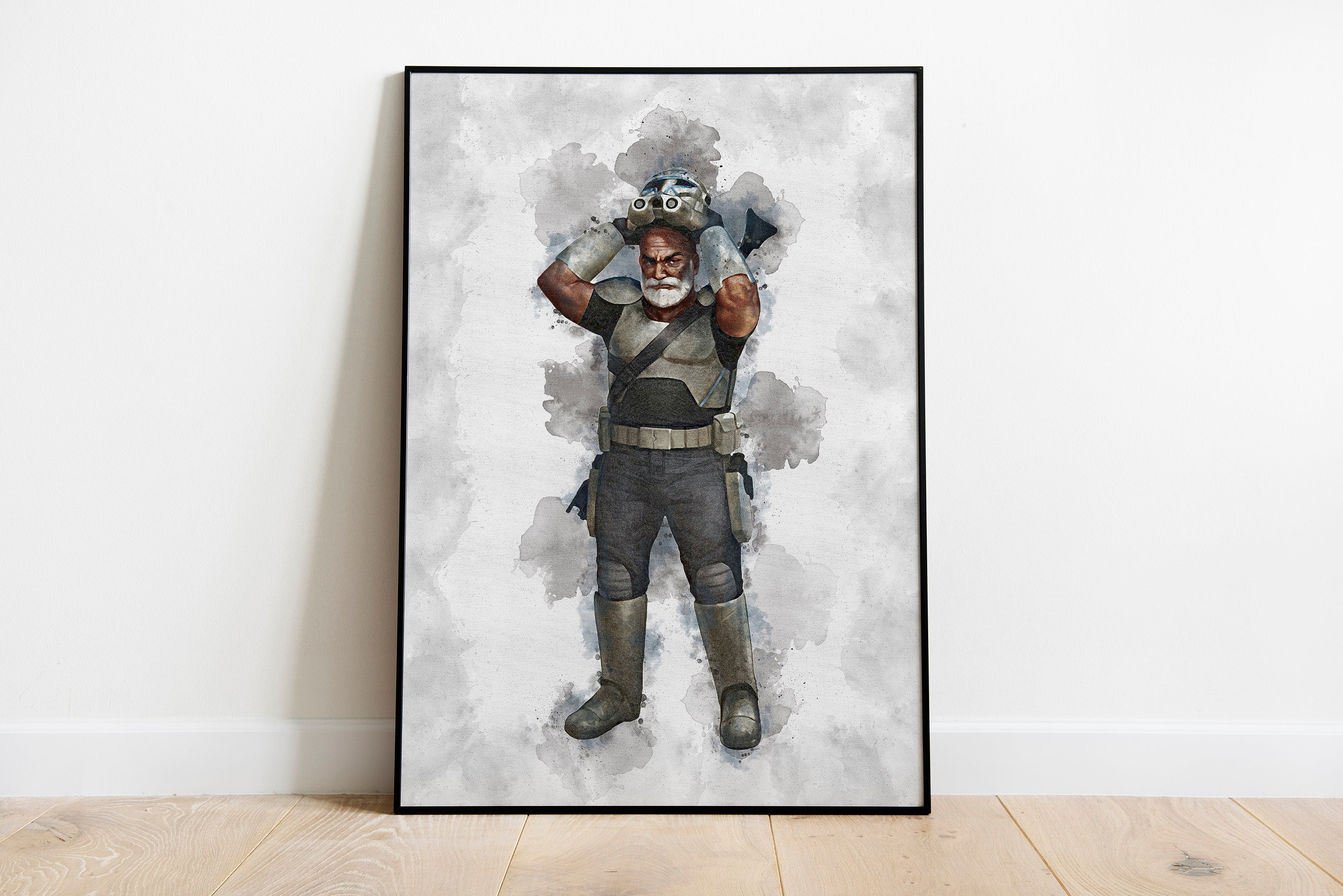 POSTER CAPTAIN REX POSTER - Star Wars Poster - Captain Rex Print - Star ...