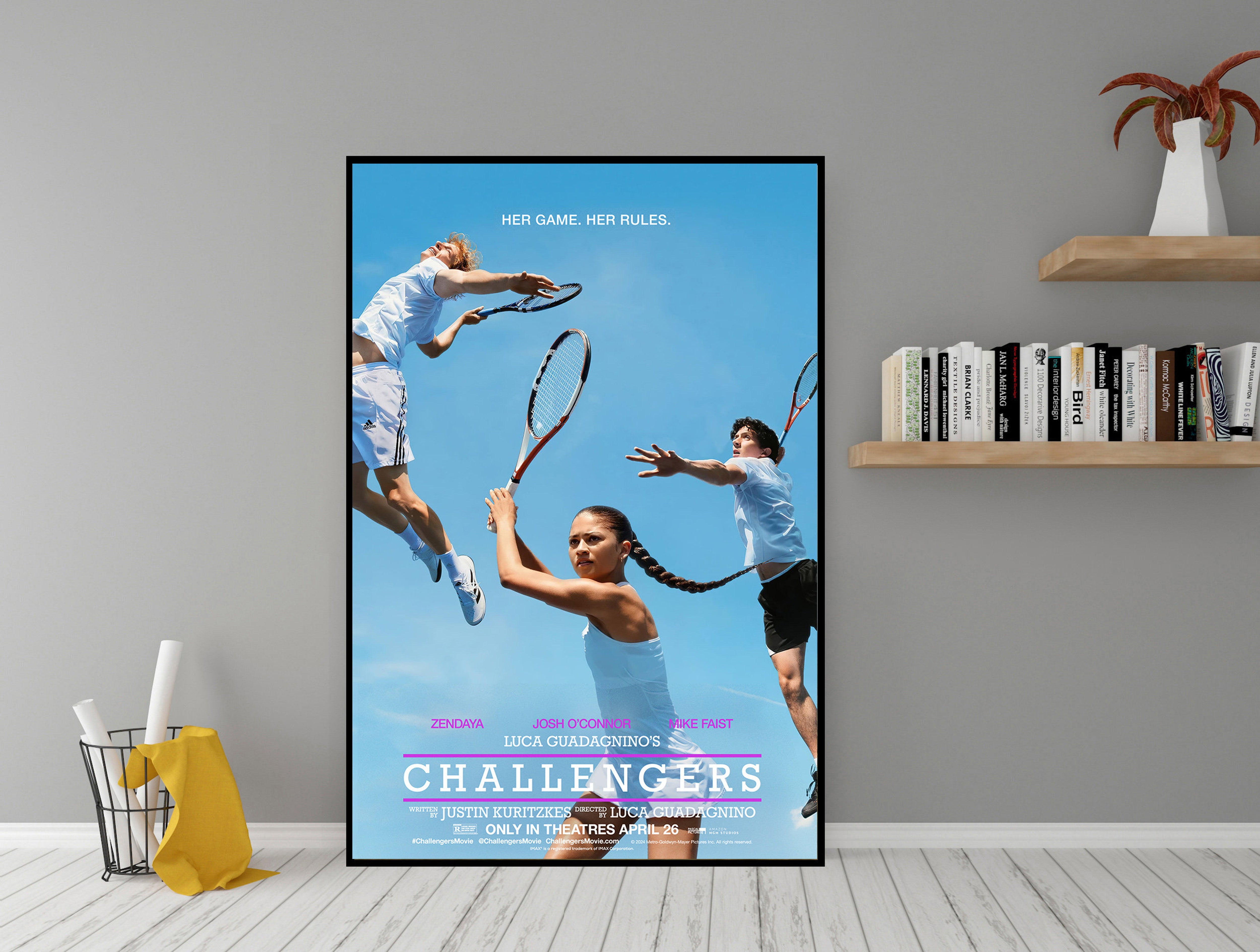 POSTER CHALLENGERS (2024) Movie Poster - High Quality Wall Art - Room ...