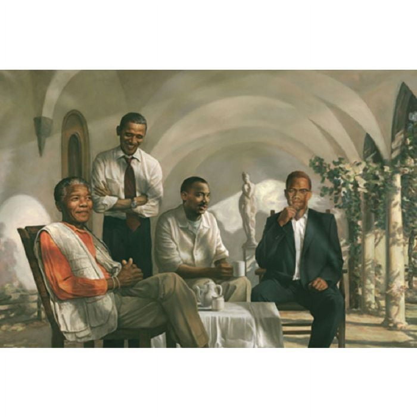 POSTER CIVIL RIGHTS PIONEERS POSTER - OBAMA MLK MANDELA MALCOLM X 160880-8x12-UNFRAMED - Walmart.com