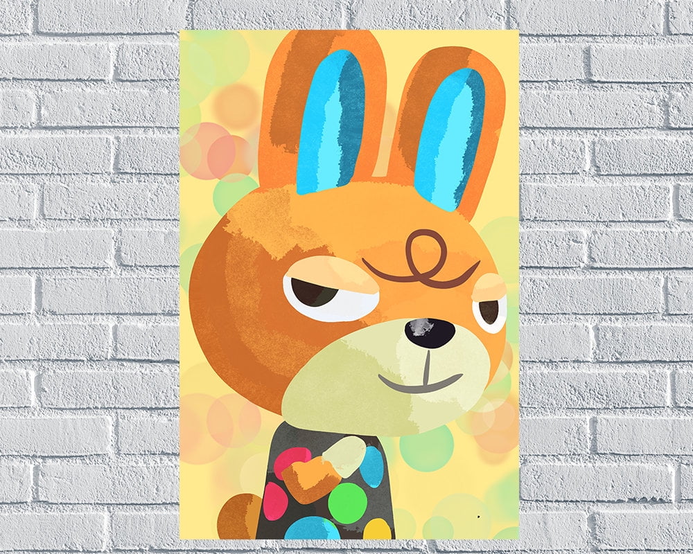 POSTER CLAUDE Animal Crossing New Horizons Harv's Island Villager ...