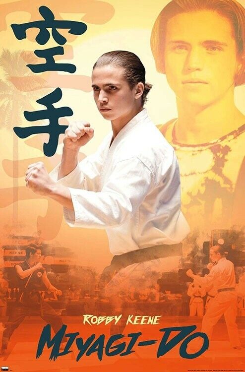 POSTER COBRA KAI - ROBBY POSTER - - KARATE KID TV 19876-24x36-UNFRAMED ...