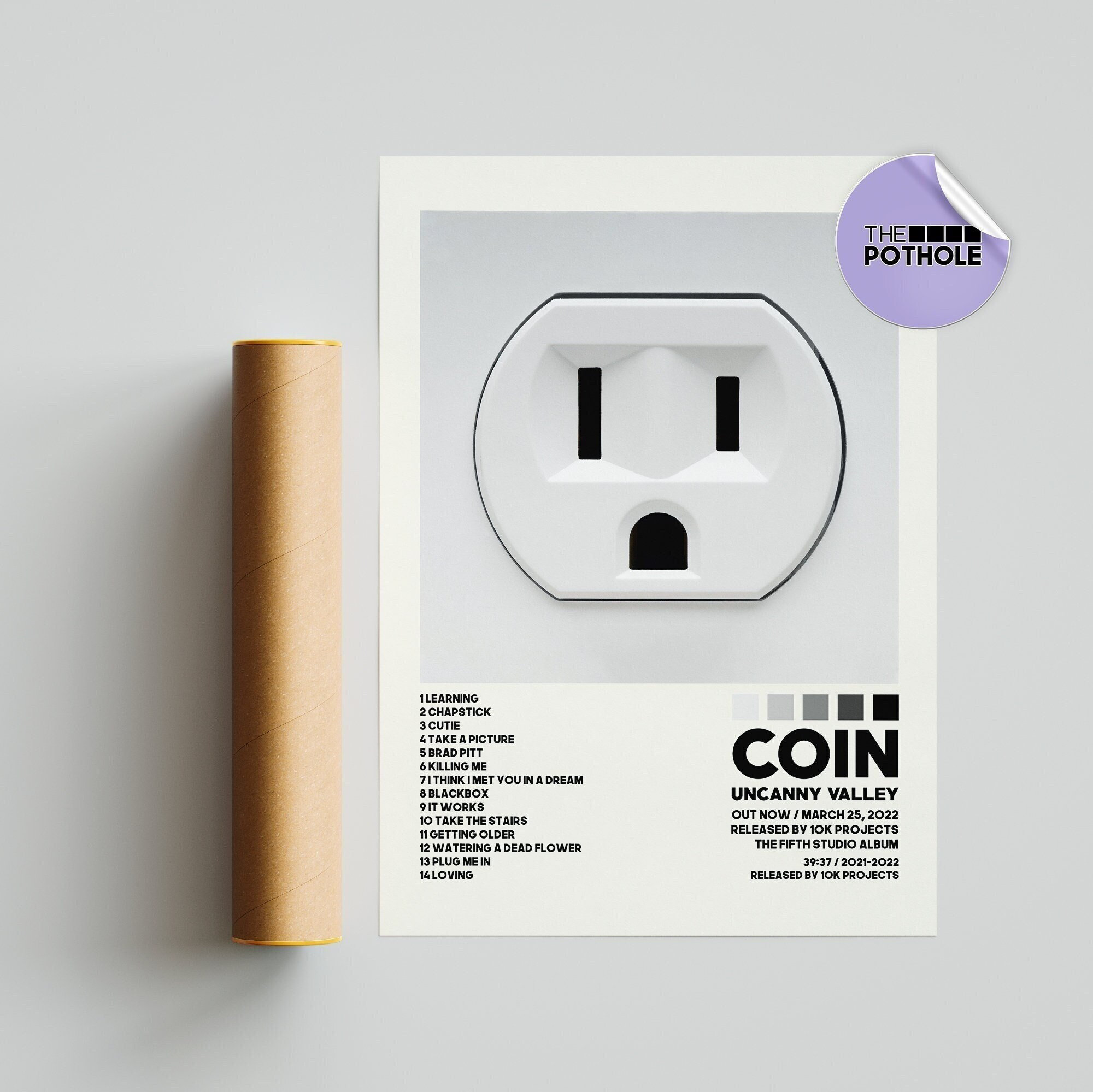 POSTER COIN Posters / Uncanny Valley Poster / Album Cover Poster ...