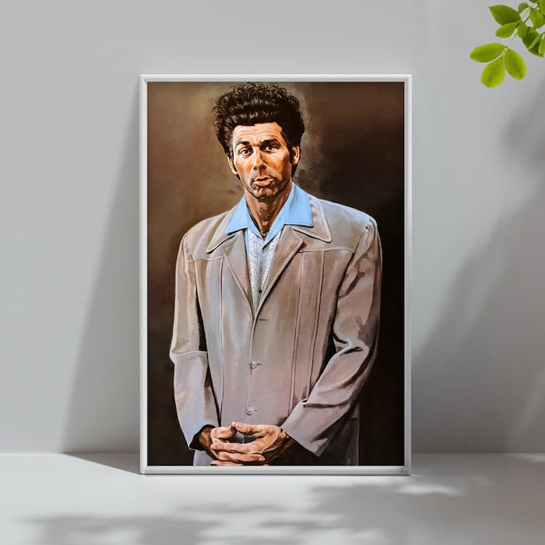 POSTER COSMO KRAMER SEINFELD Painting Wrap Poster-Limited Edition ...