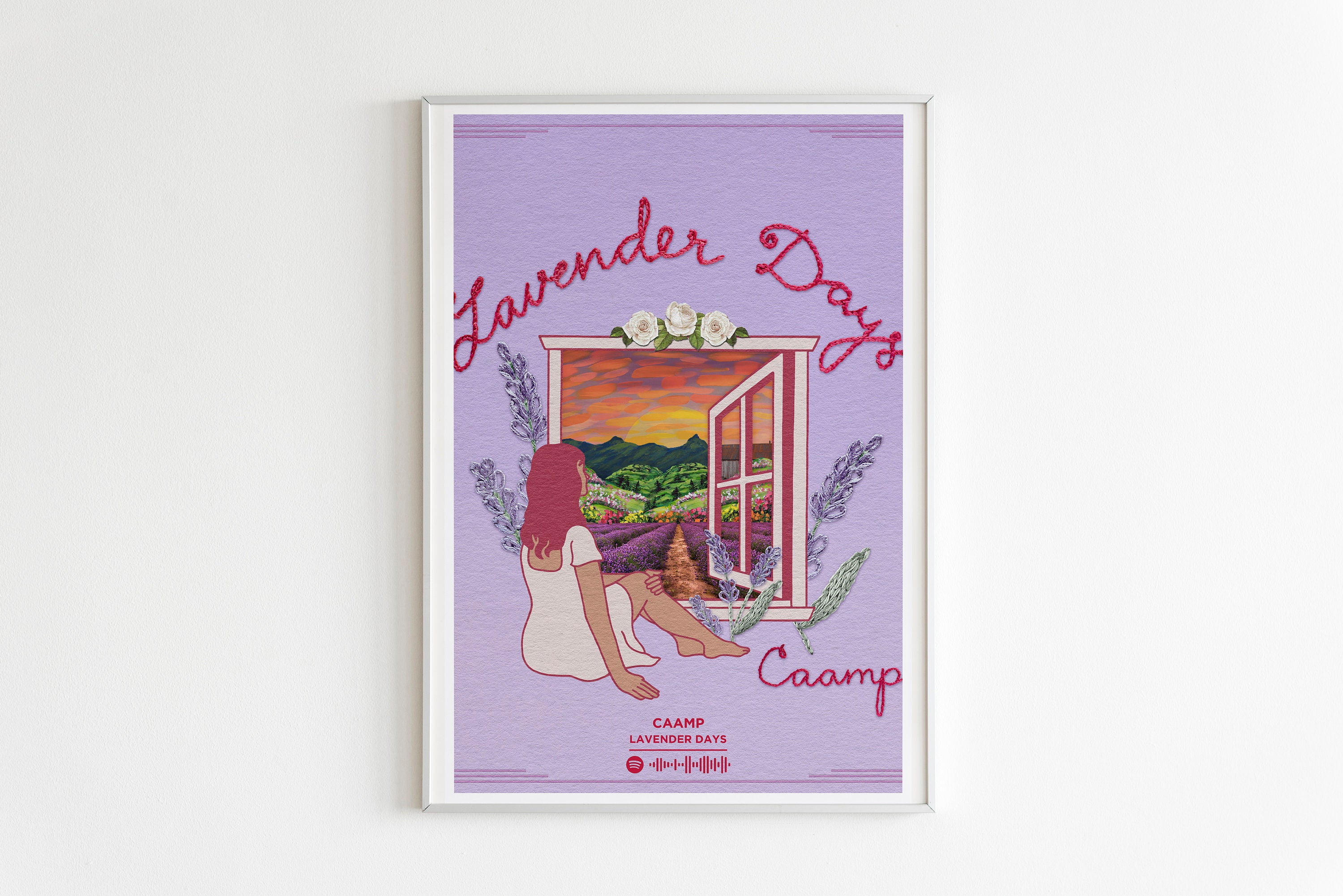 POSTER Caamp - Lavender Days Album Poster / Album Cover Poster / Music ...