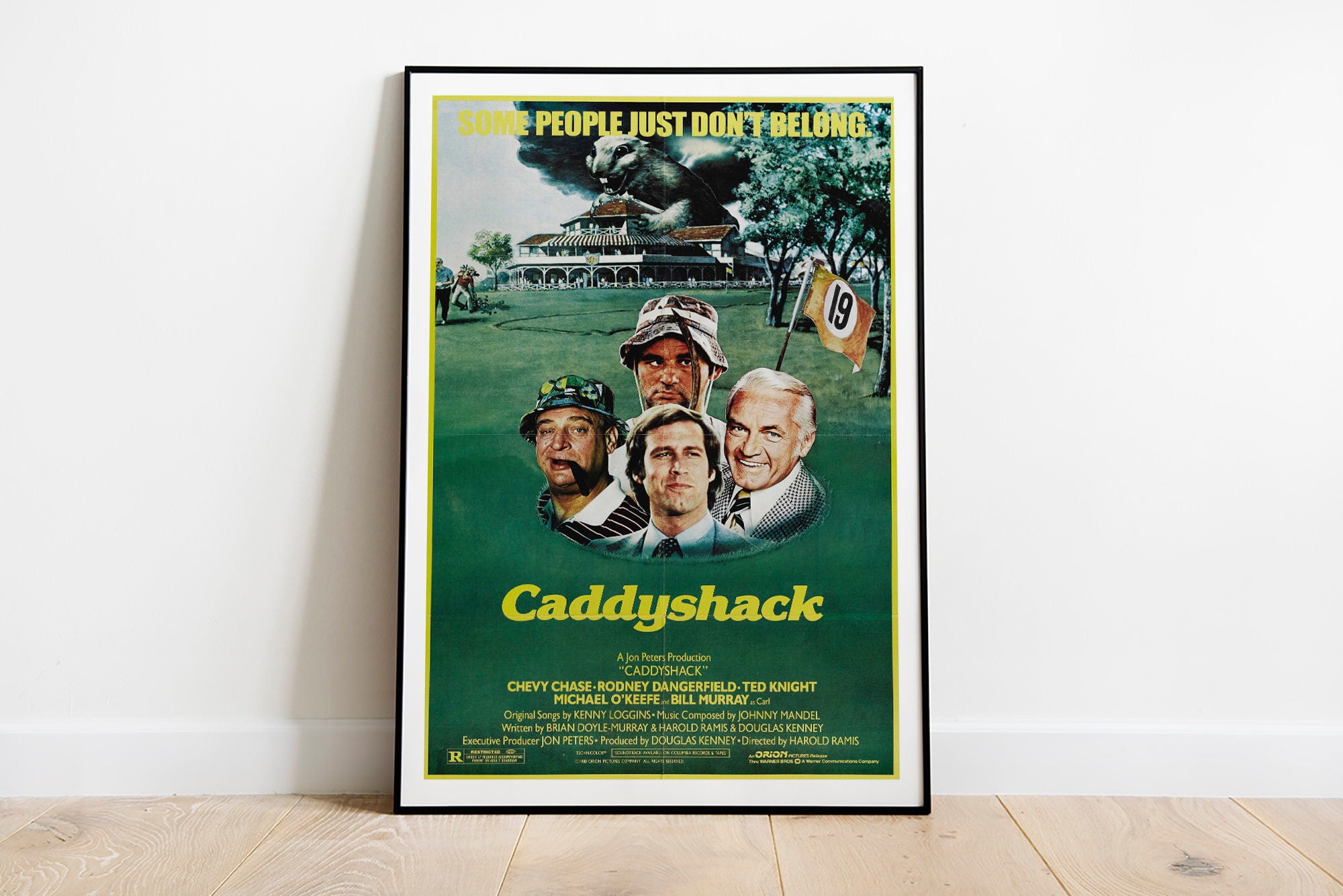POSTER Caddyshack Movie Poster - Classic Vintage Wall Art Print Film ...