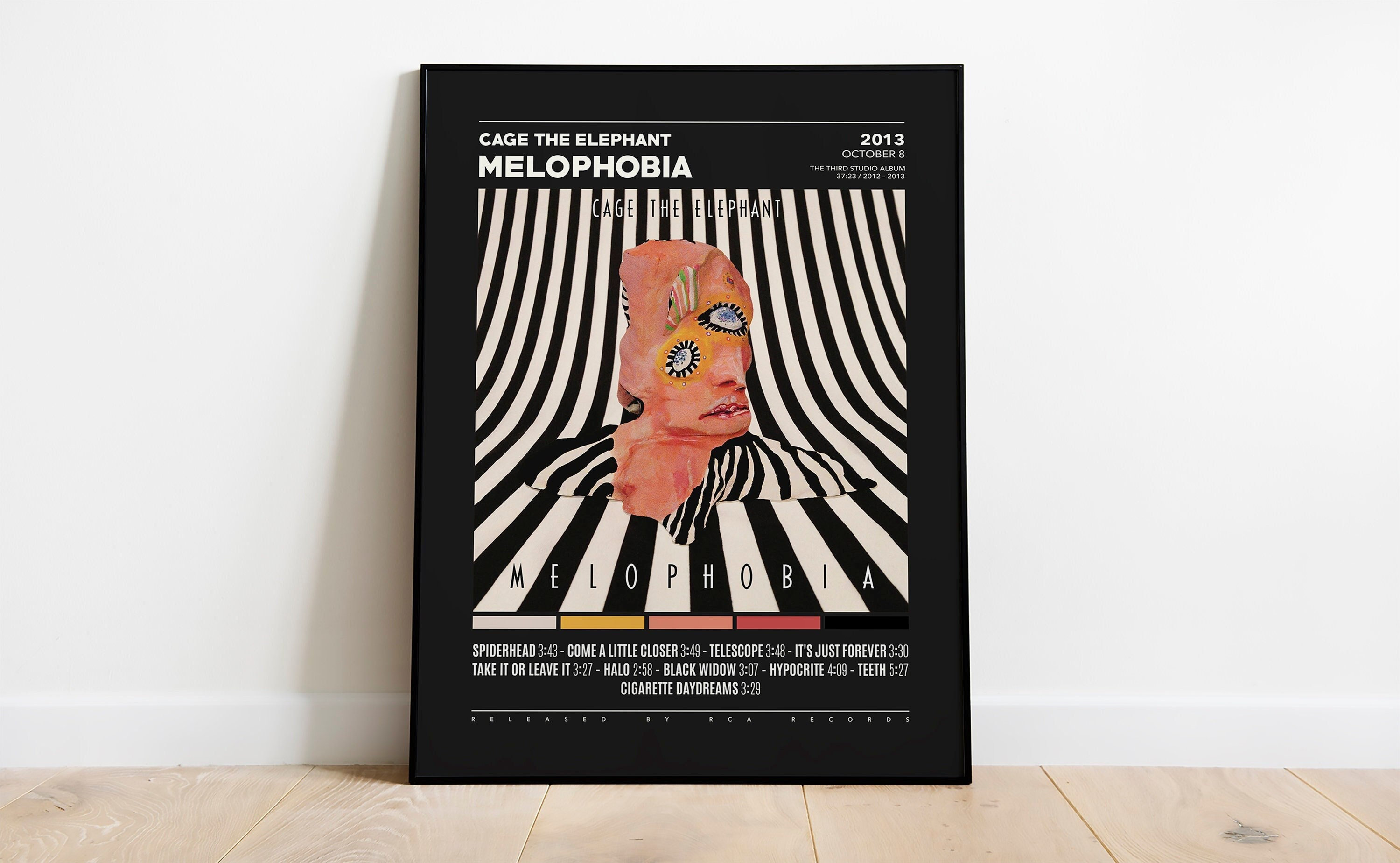 POSTER Cage The Elephant Posters / Melophobia Poster / Album Cover ...
