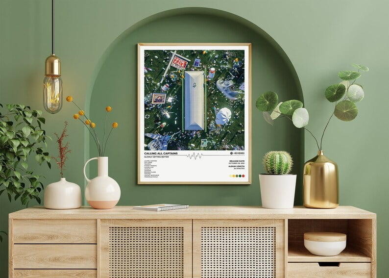 Poster Calling All Captains Poster | Slowly Getting Better Album ...