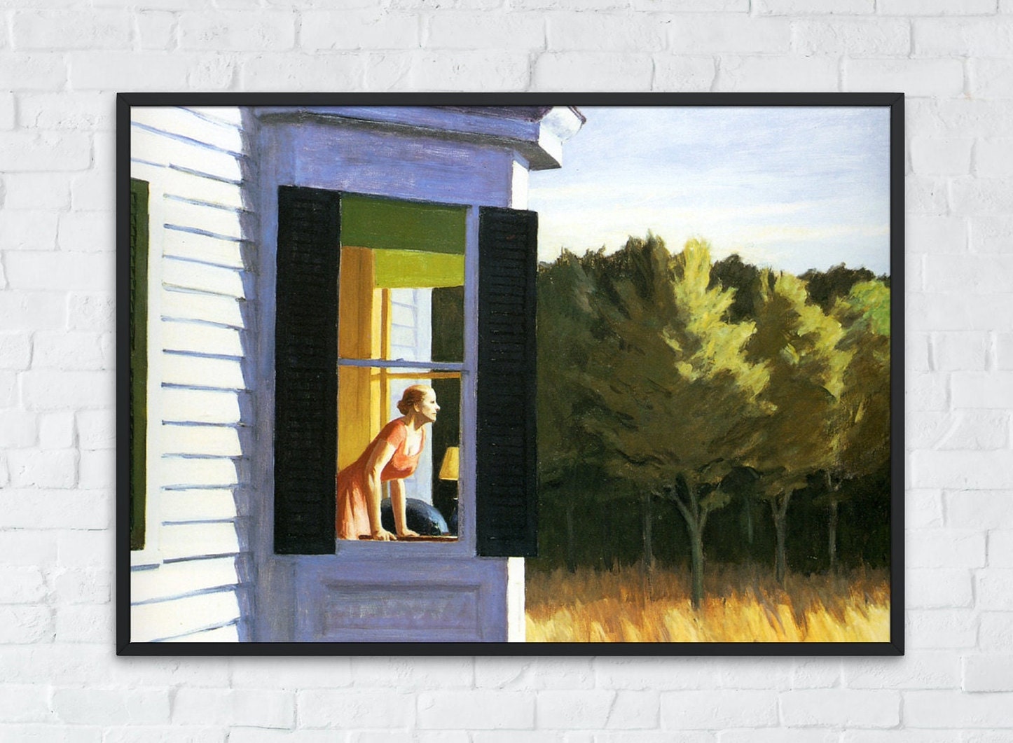POSTER Cape Cod Morning Painting, Edward Hopper, Wall Art Decor, Famous ...