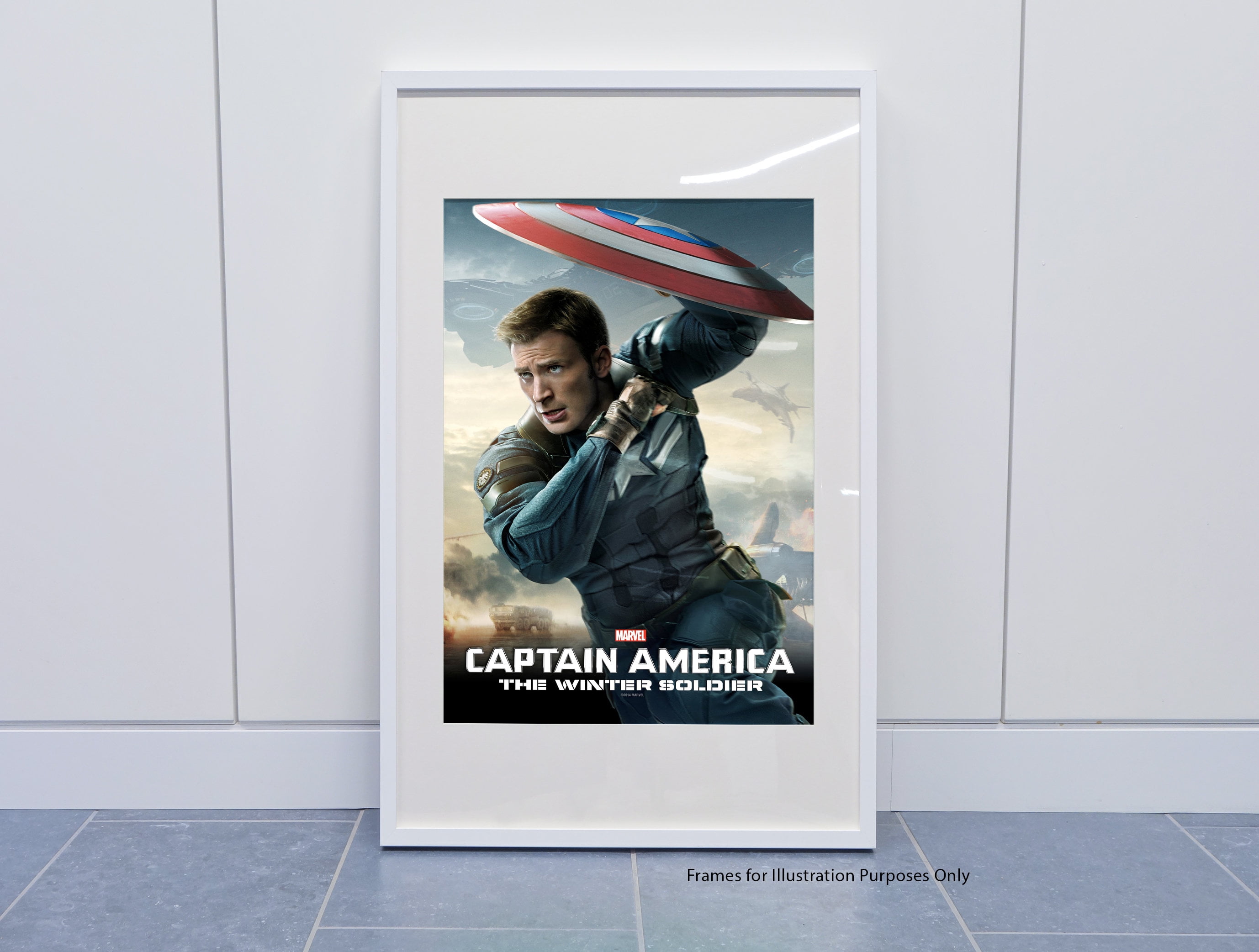 POSTER Captain America The Winter Soldier Movie Poster Print Film Wall ...