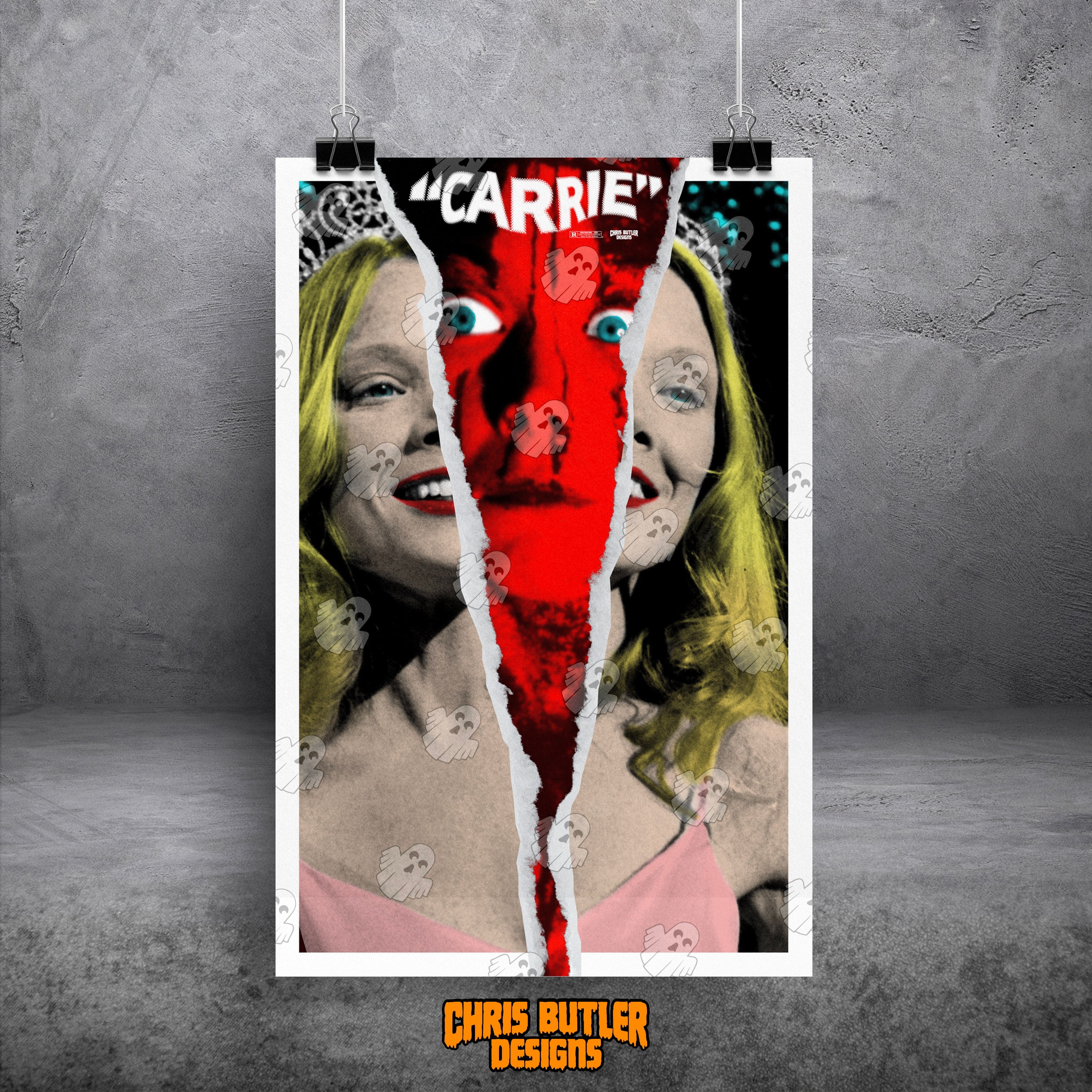 Poster Carrie (Design 3) Movie Poster -UNFRAMED - Walmart.com