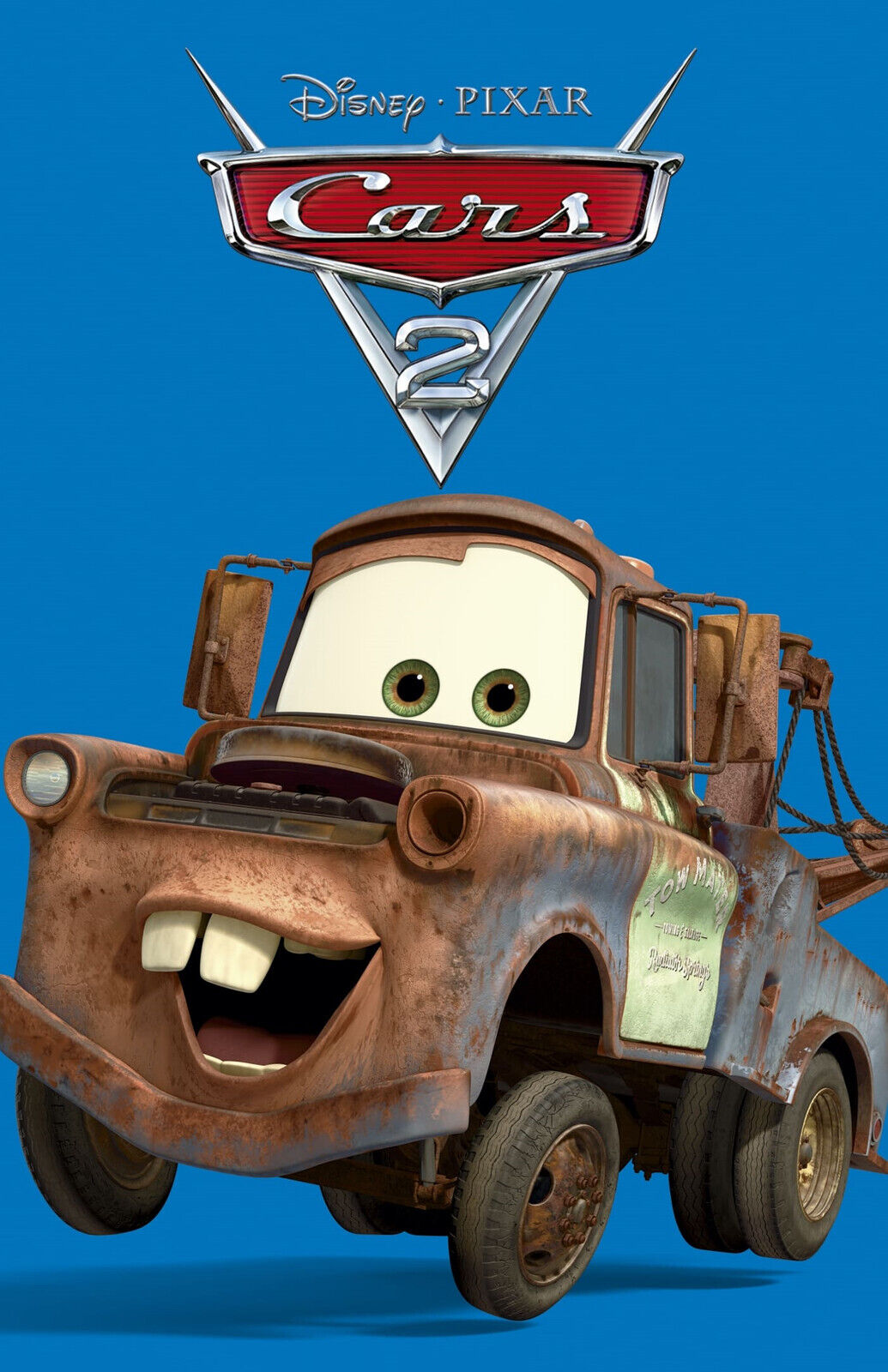 POSTER Cars 2 Disney Film By John Lasseter 2011 Truck Movie Poster ...
