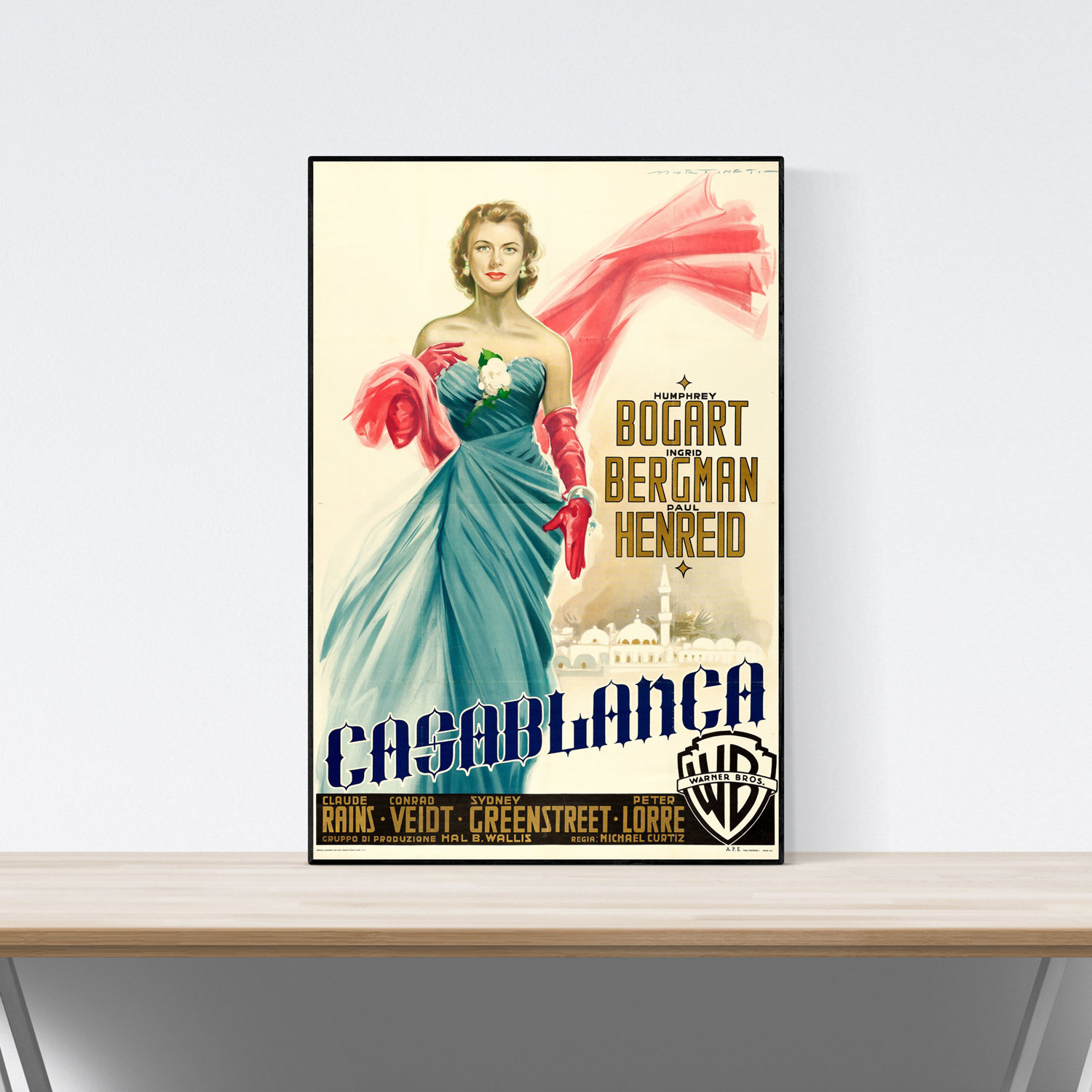 POSTER Casablanca (1942) Movie Poster-UNFRAMED - Walmart.com