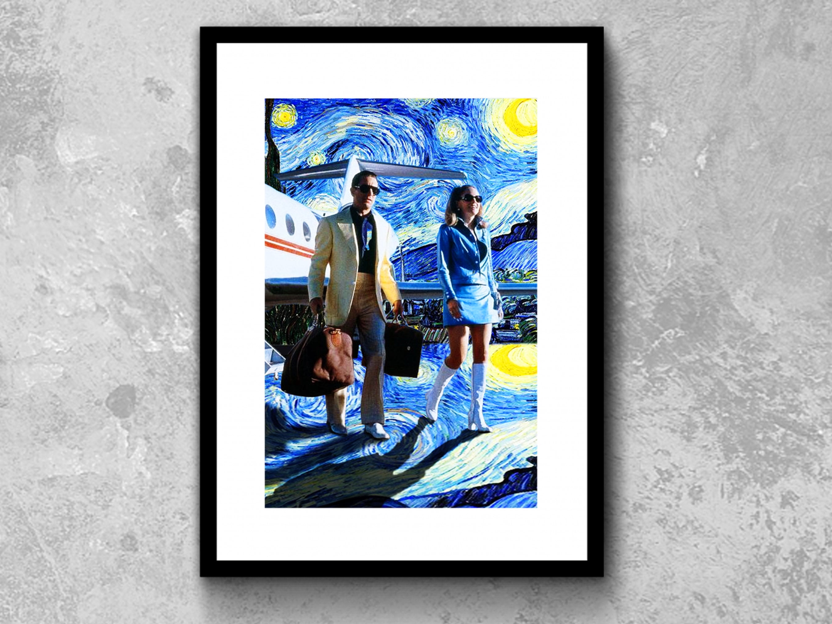 POSTER Casino Movie, Robert De Niro And Sharon Stone, Starry Night ...