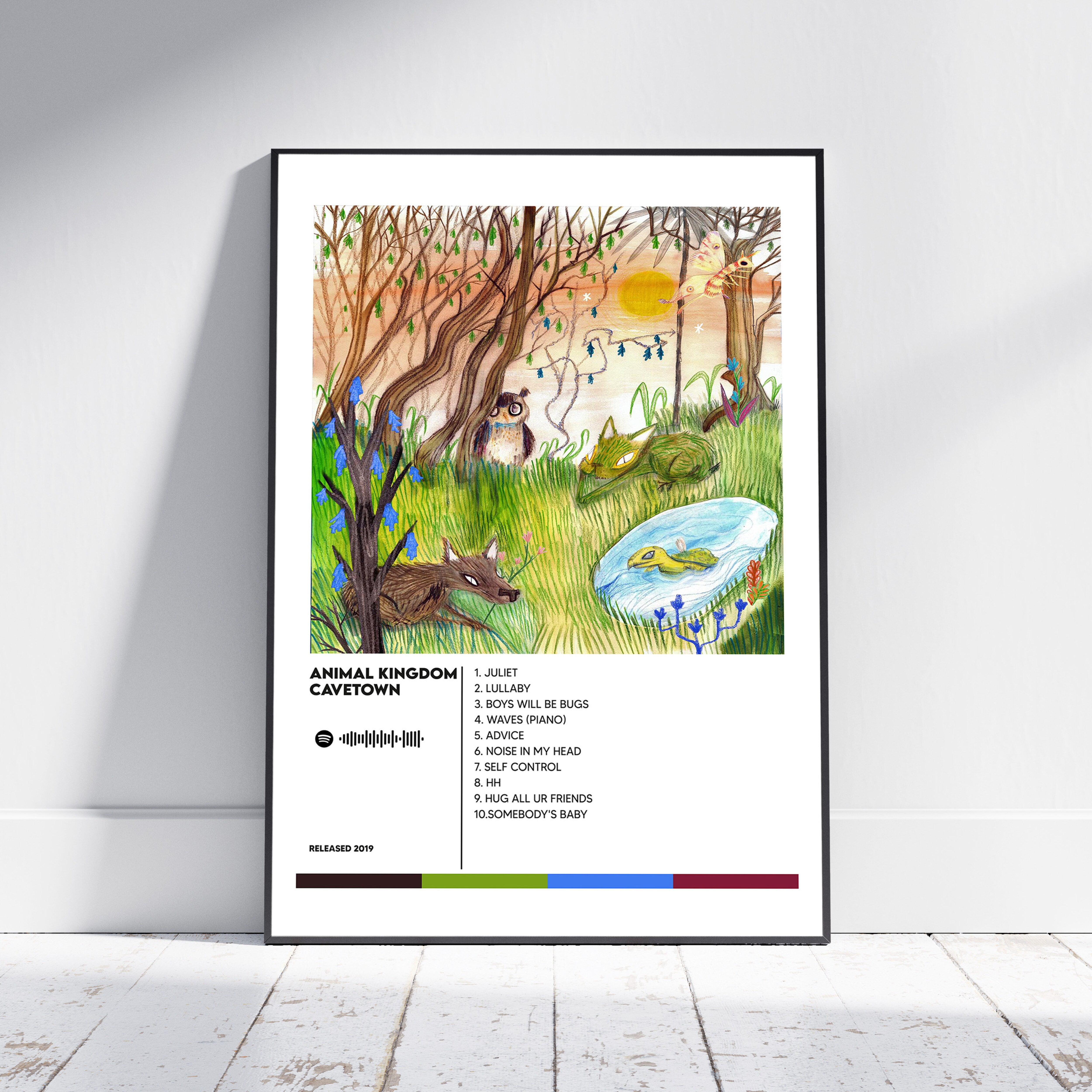 POSTER Cavetown - Animal Kingdom Album Poster / Album Cover Poster ...