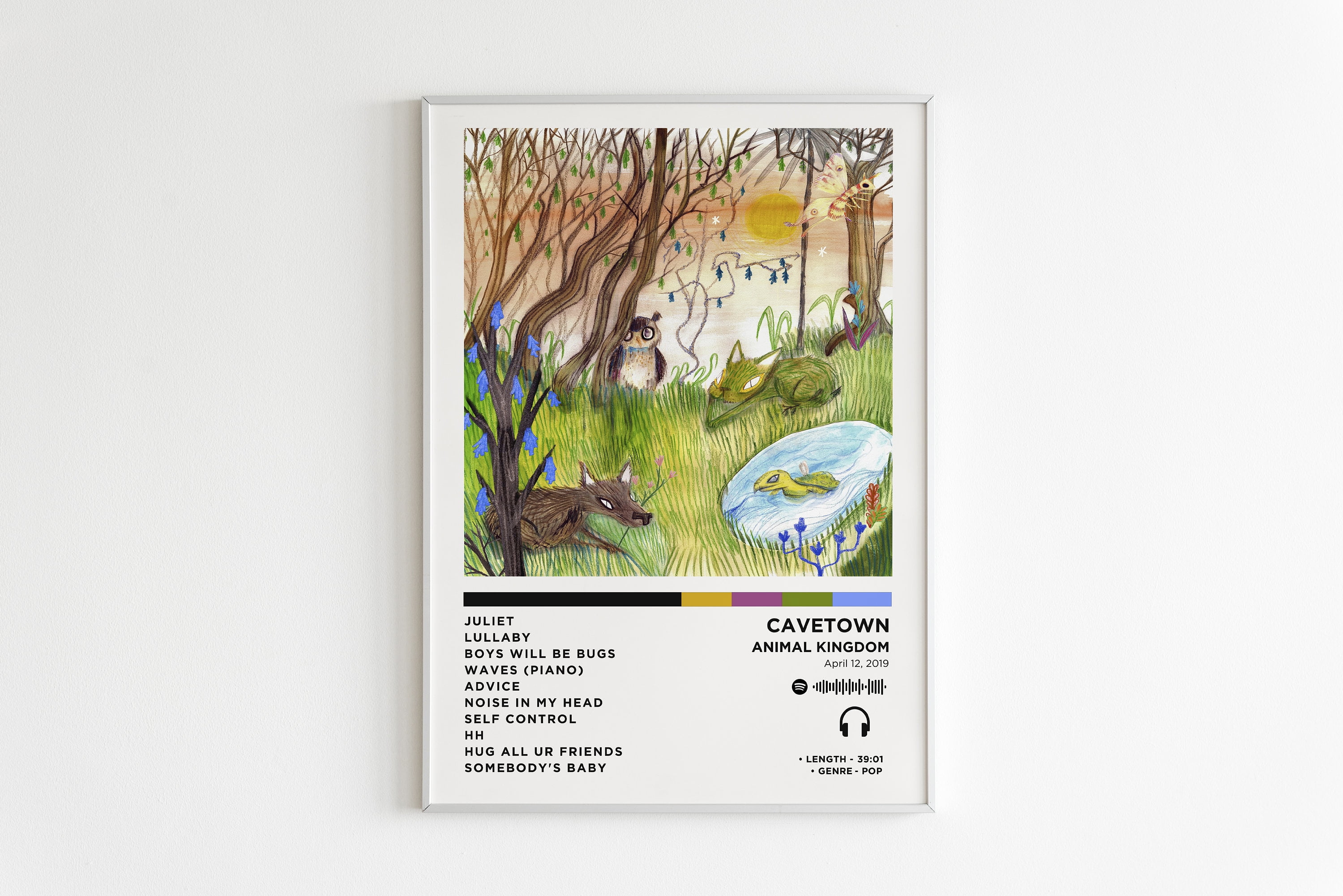 POSTER Cavetown - Animal Kingdom Album Poster / Album Cover Poster ...