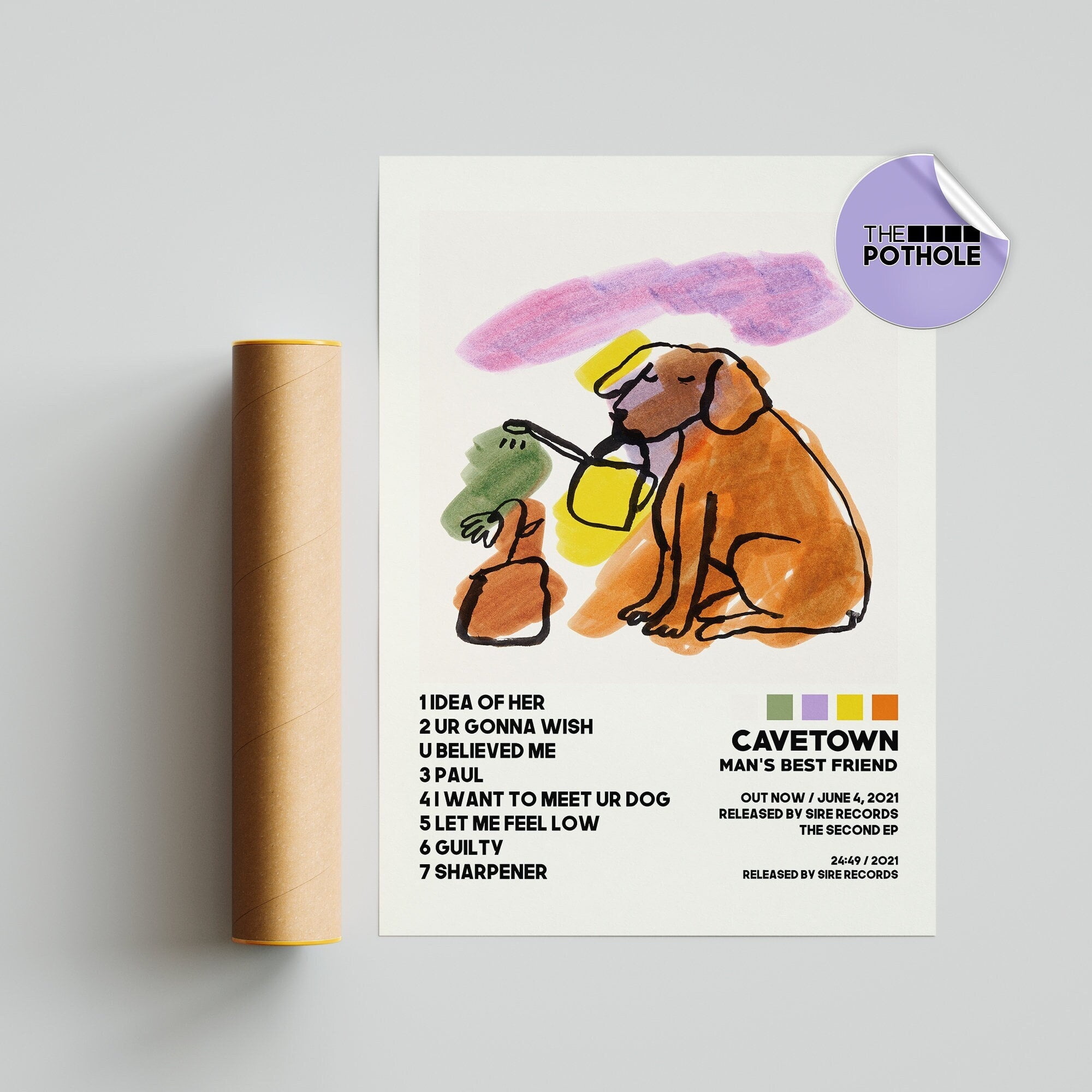 POSTER Cavetown Posters, Man's Best Friend Poster, Album Cover Poster ...