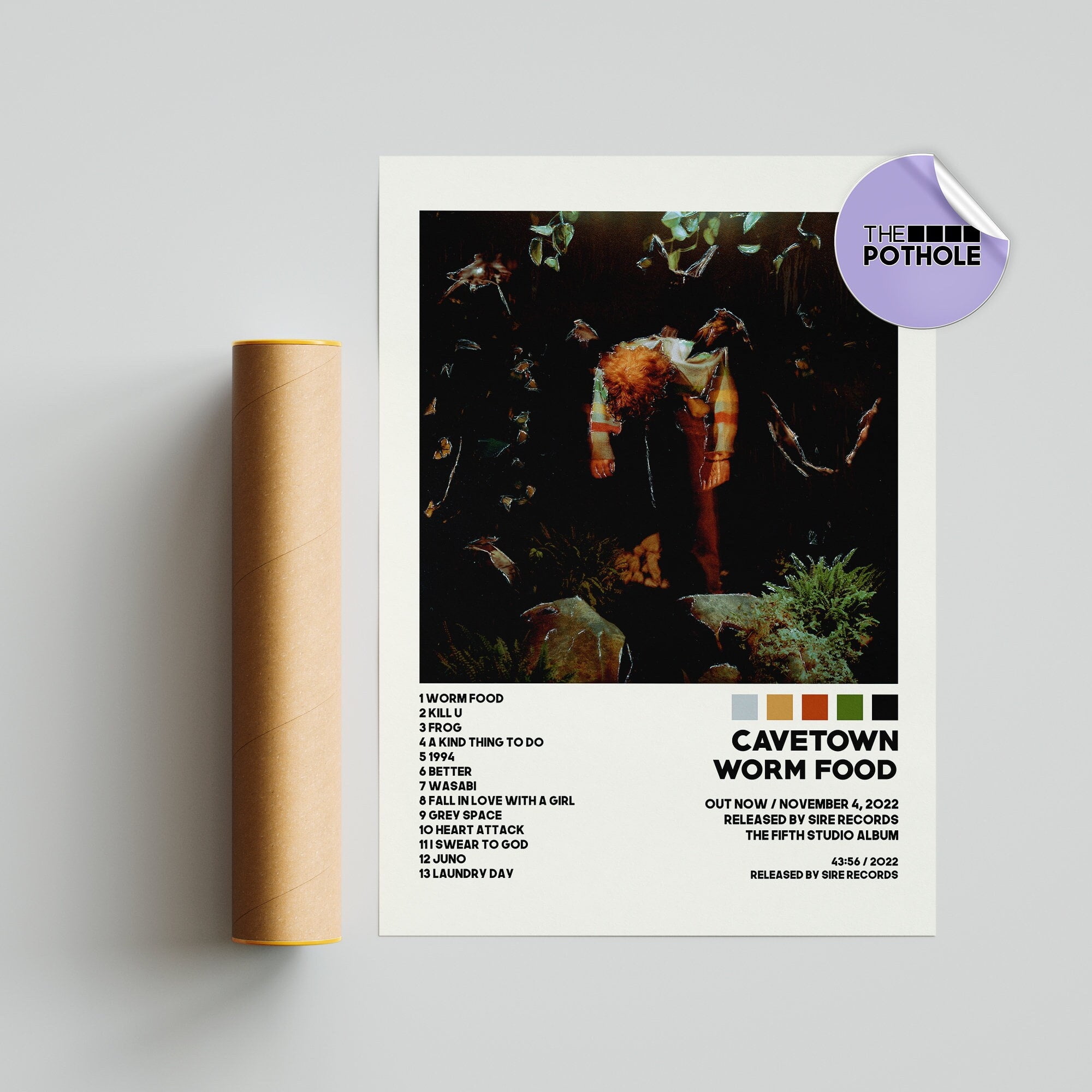 POSTER Cavetown Posters, worm food Poster, Album Cover Poster, Poster Print Wall Art, Home Decor ...