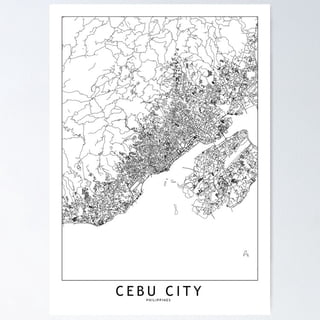 Detailed Map Philippines Cebu