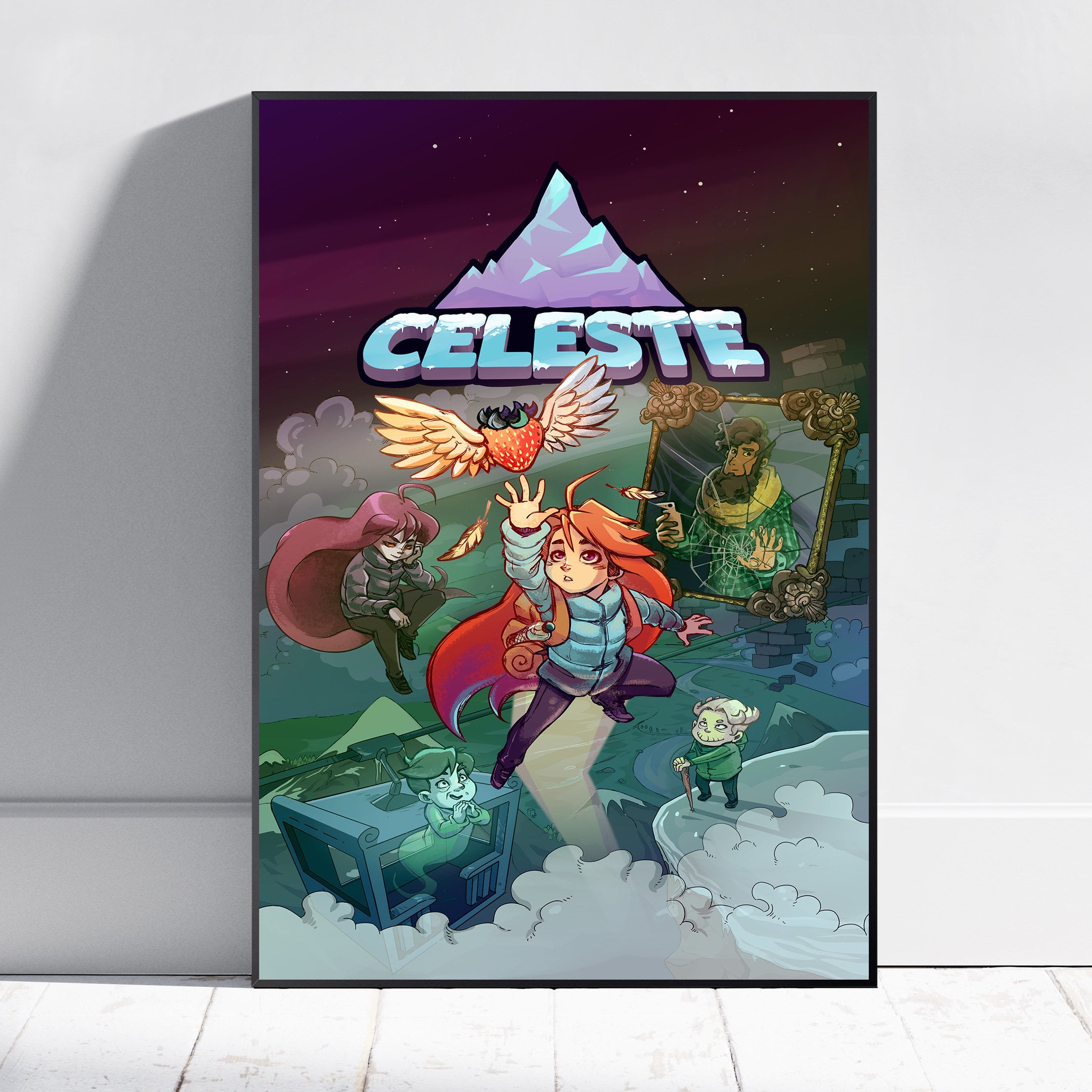 POSTER Celeste Poster, Madeline Wall Art, Game Poster Gift, HQ Wall ...