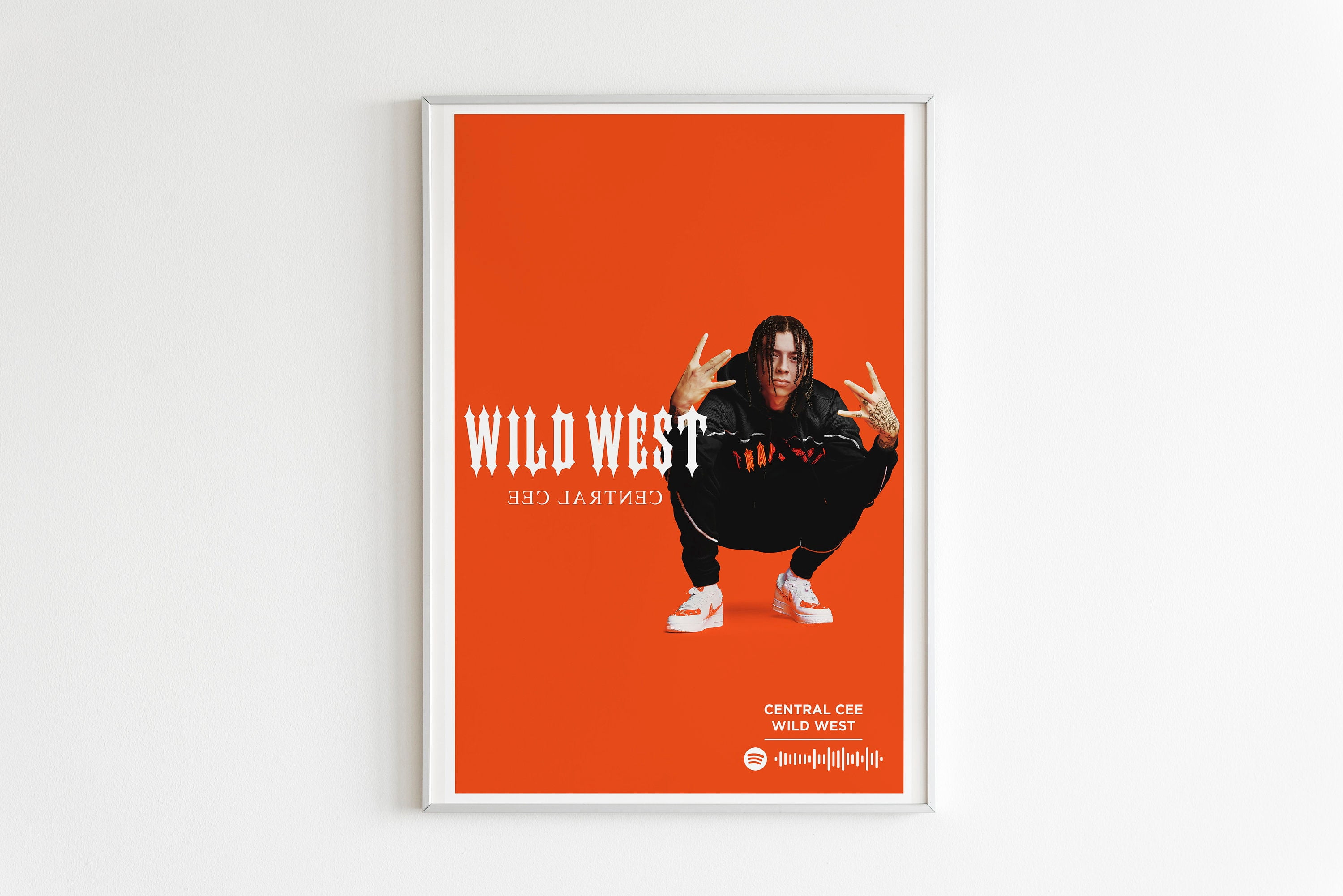 POSTER Central Cee - Wild West Album Poster / Album Cover Poster ...
