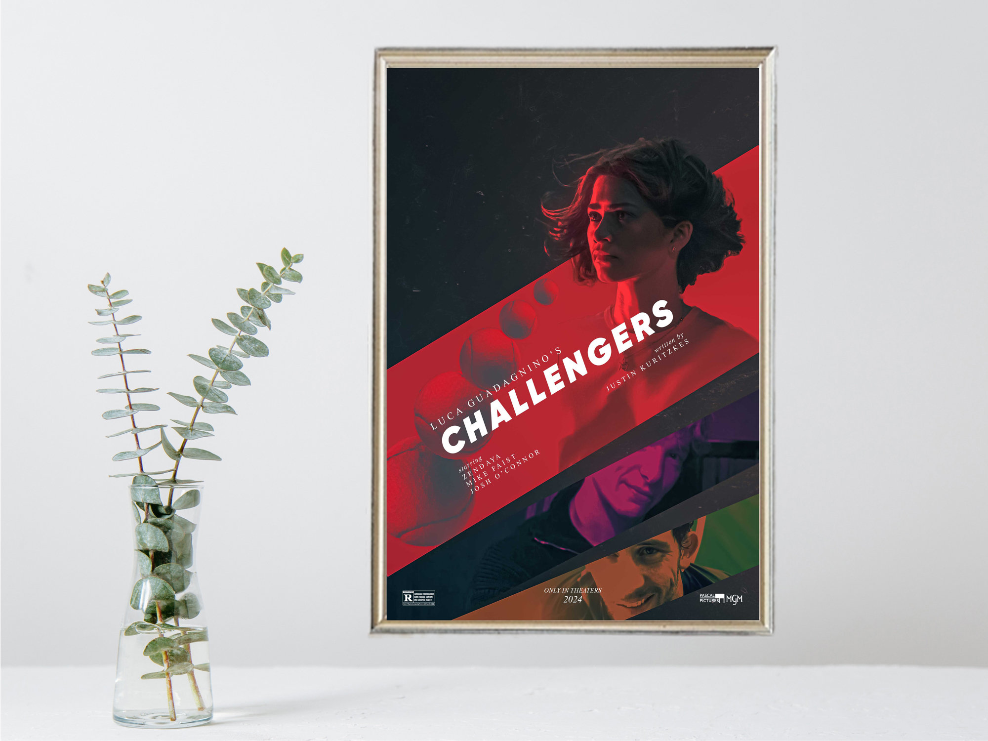 POSTER Challengers Movie Poster- Vintage Movie Poster - Limited Edition ...