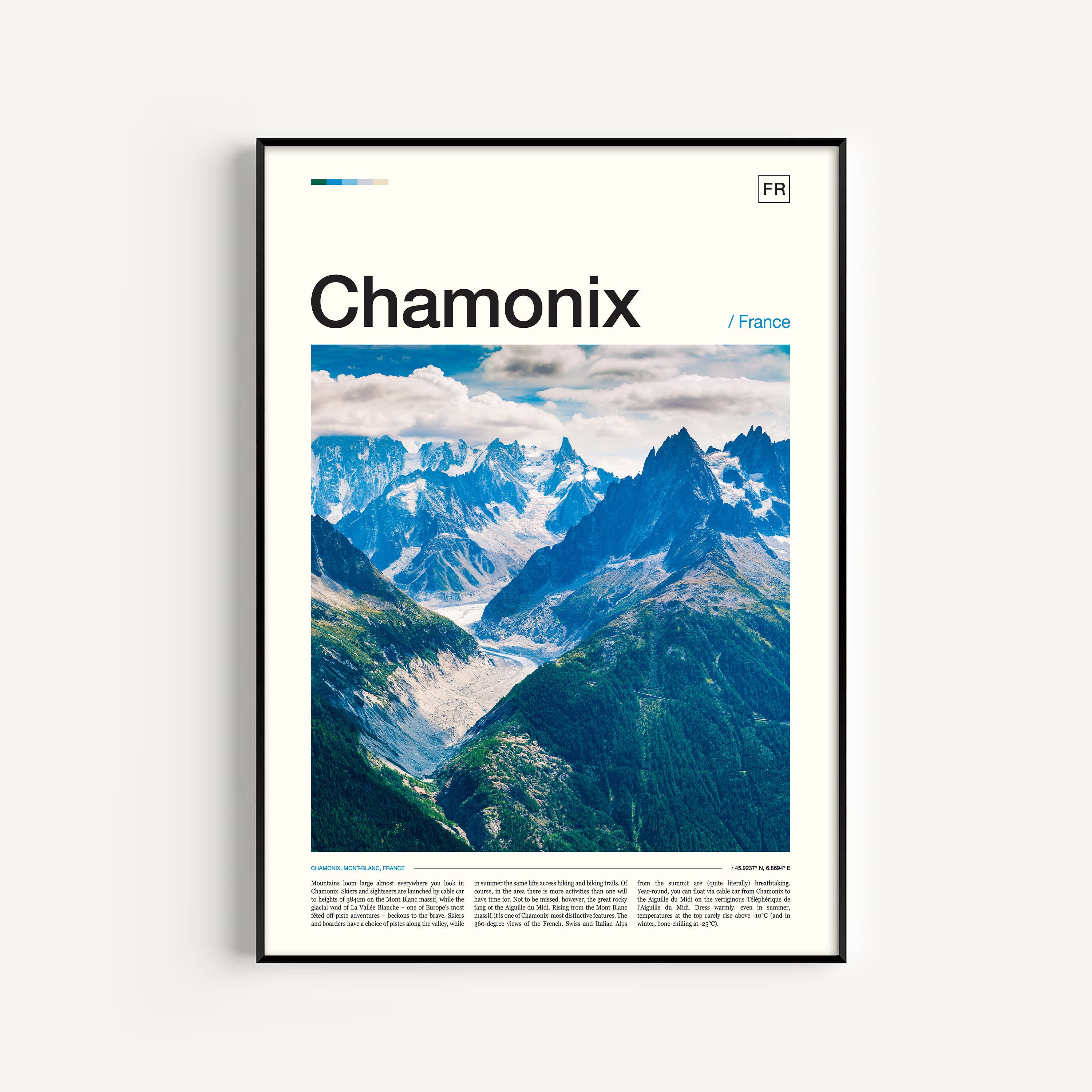 POSTER Chamonix Print, Chamonix Poster, Chamonix Wall Art, Chamonix Art ...