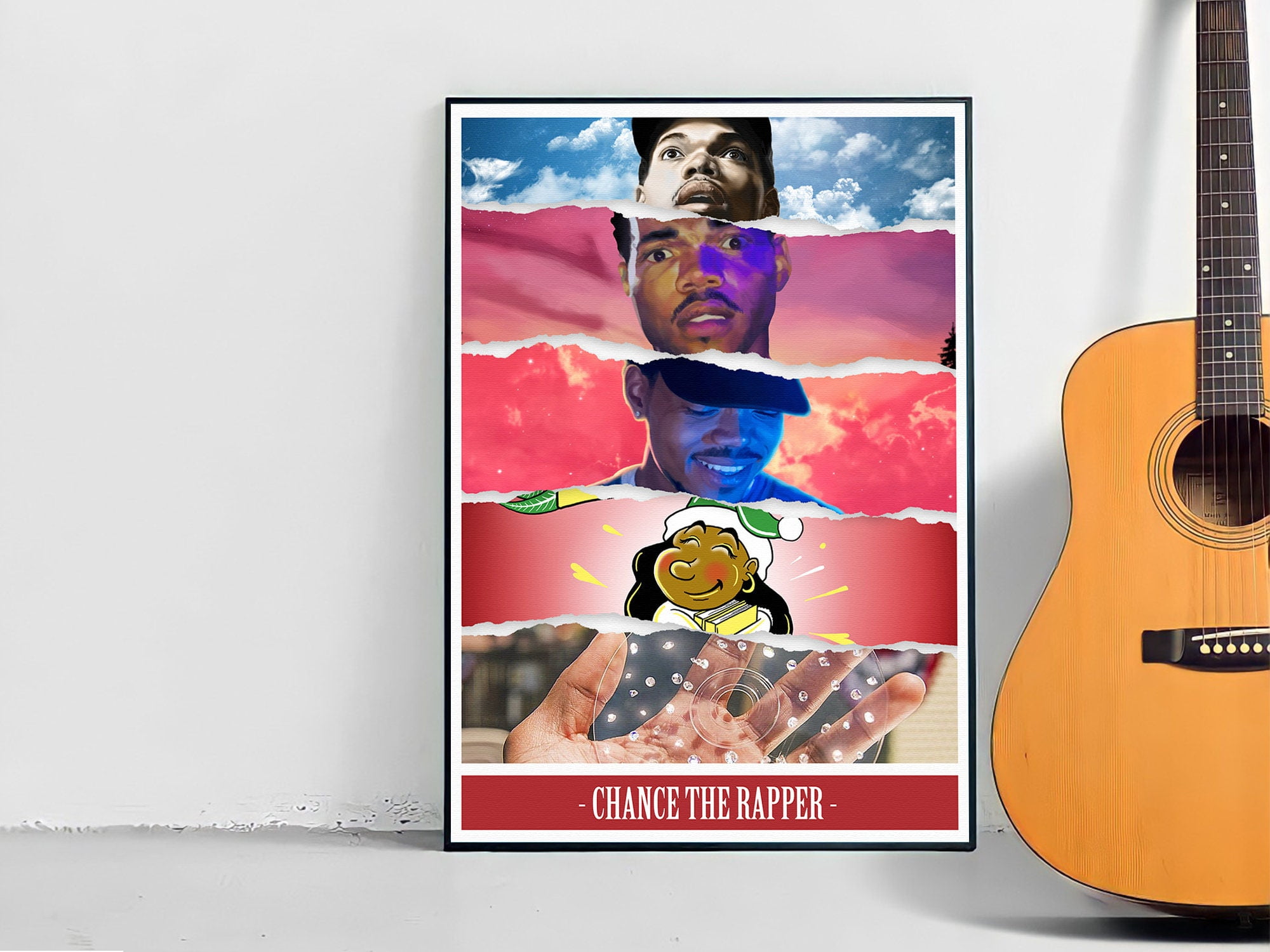 POSTER Chance The Rapper Album Cover Poster | Poster / Wall Art Print ...