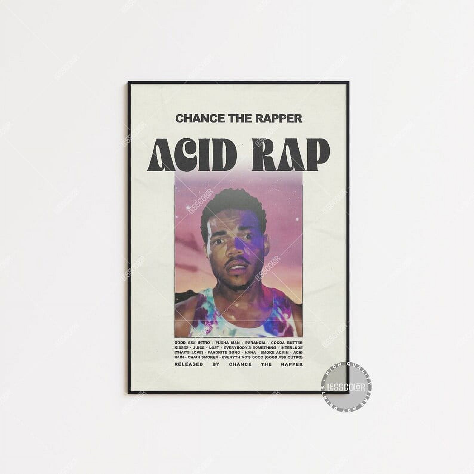 POSTER Chance the Rapper Posters / Acid Rap Poster, Tracklist Album ...