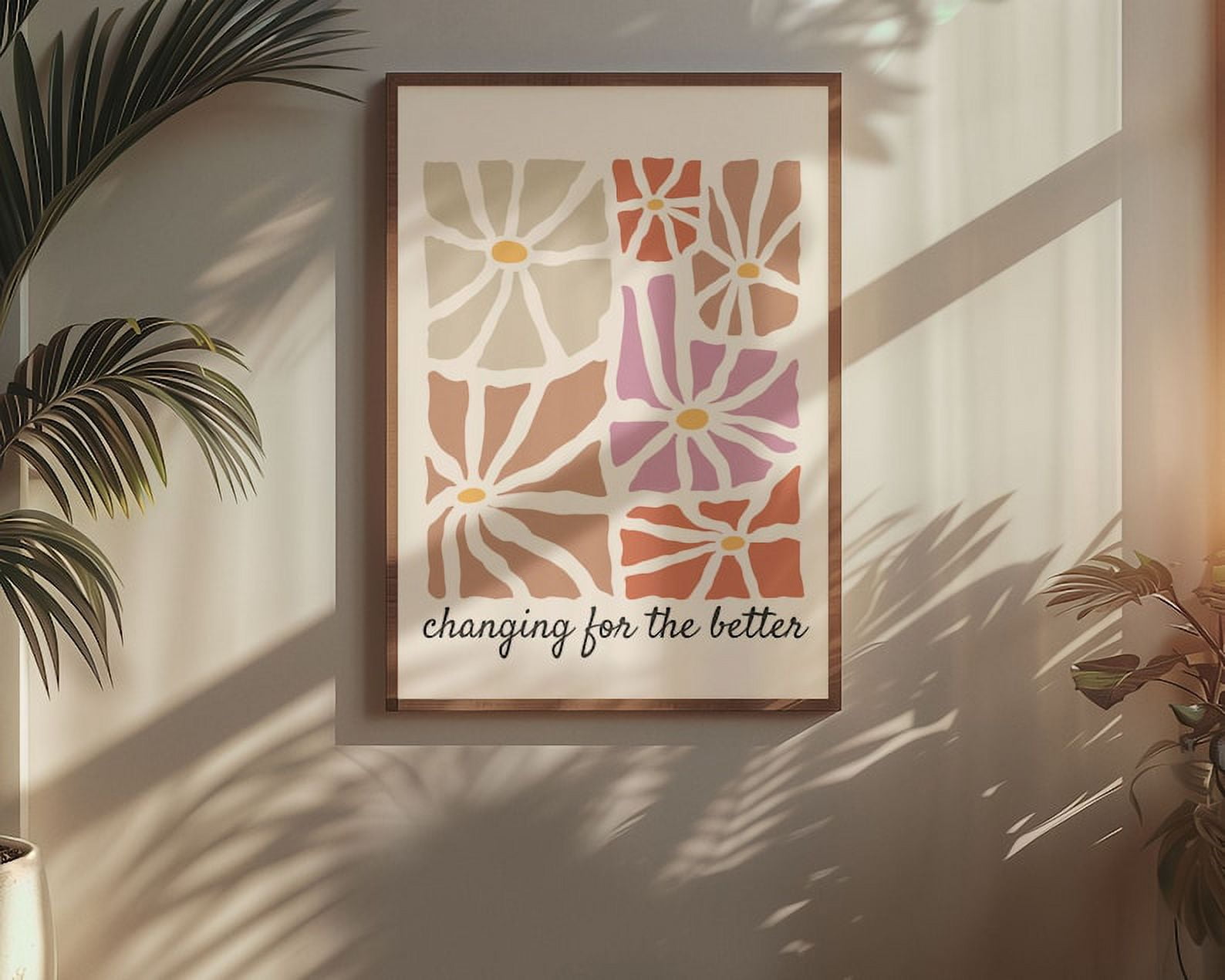 POSTER Changing For The Better Poster August Poster Preppy Y2k Art Self ...