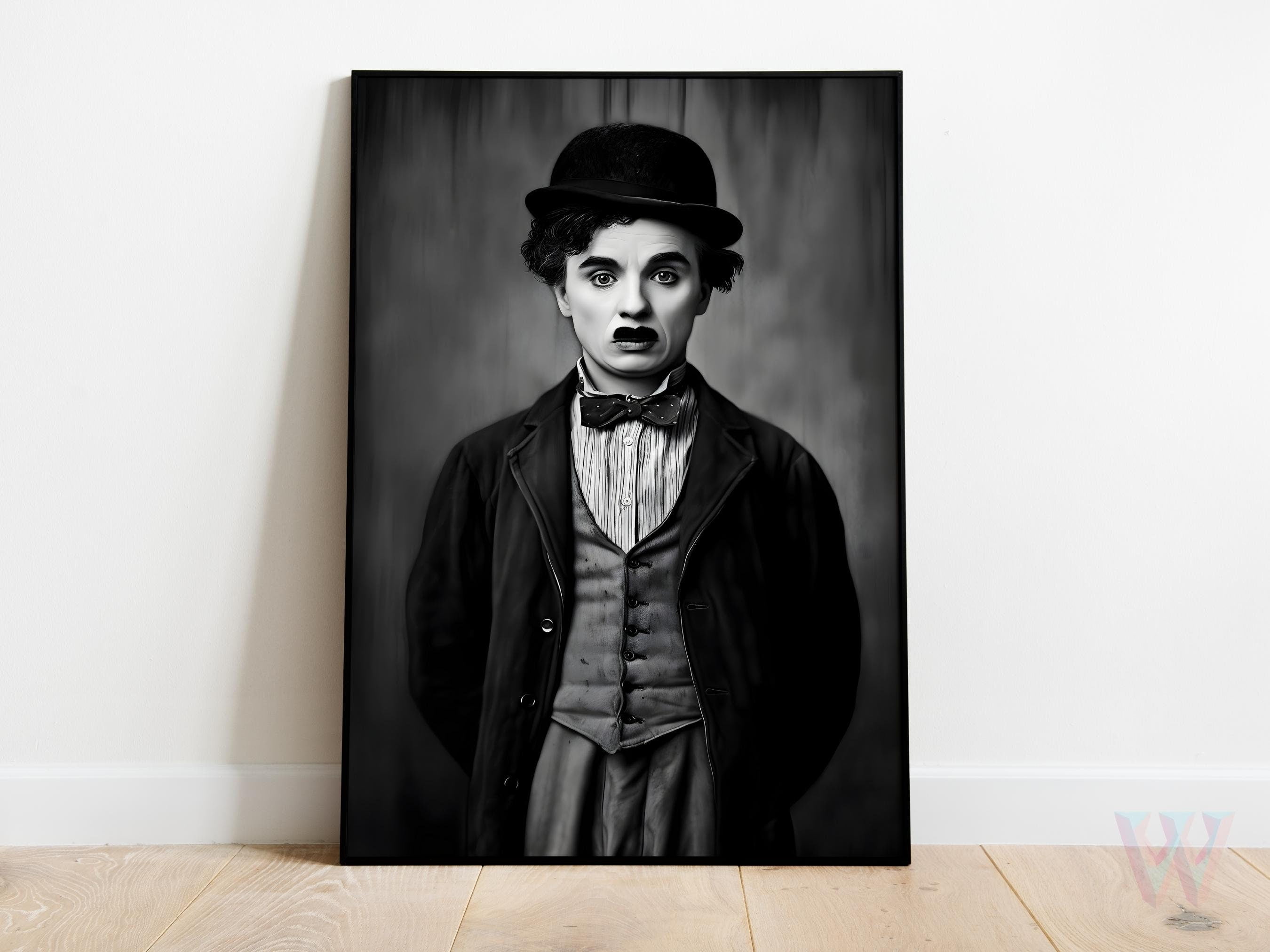 POSTER Charlie Chaplin Poster, Charlie Chaplin Wall Art, Vintage Poster ...