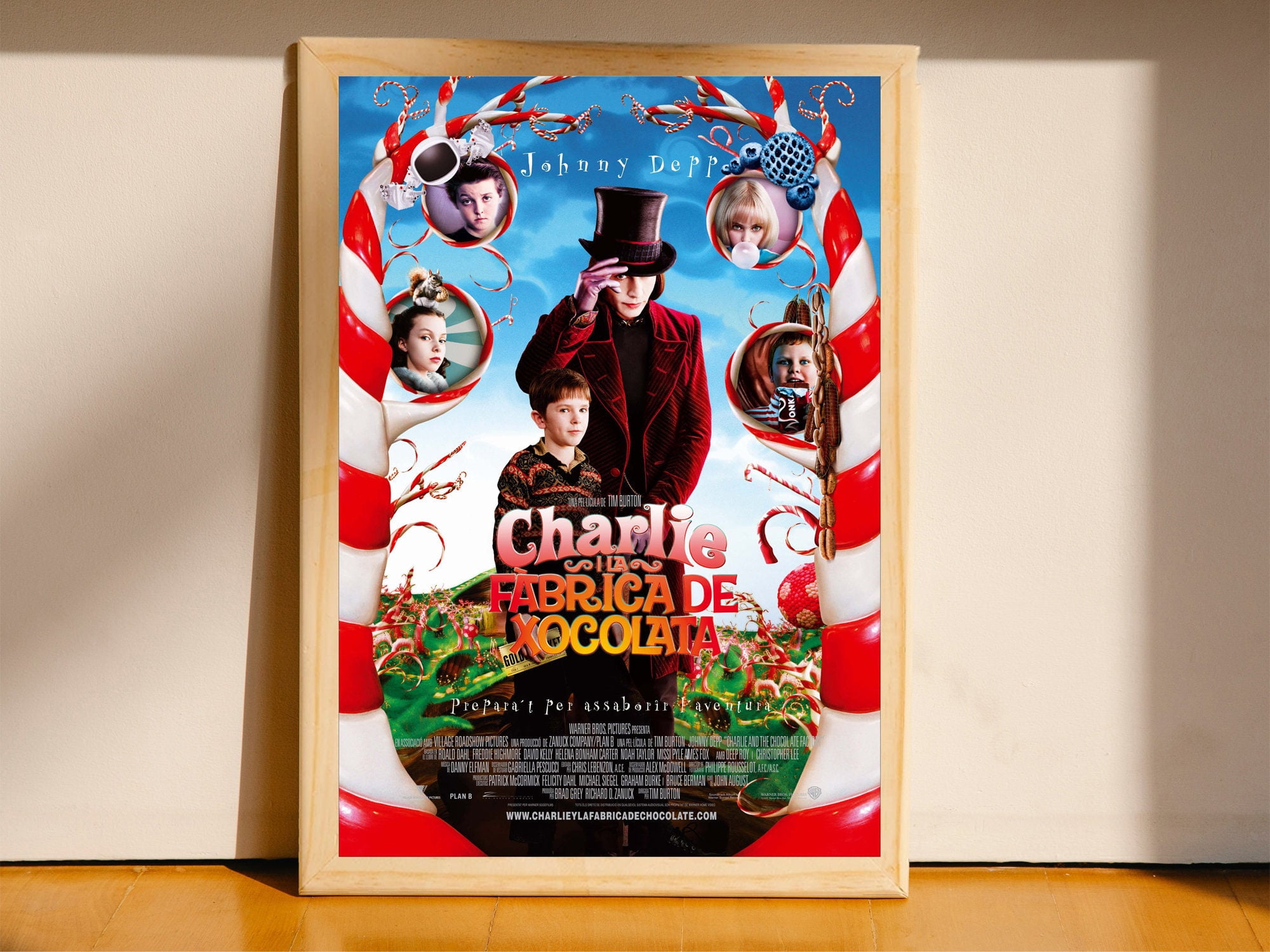 POSTER Charlie and the Chocolate Factory Movie posters|poster ...