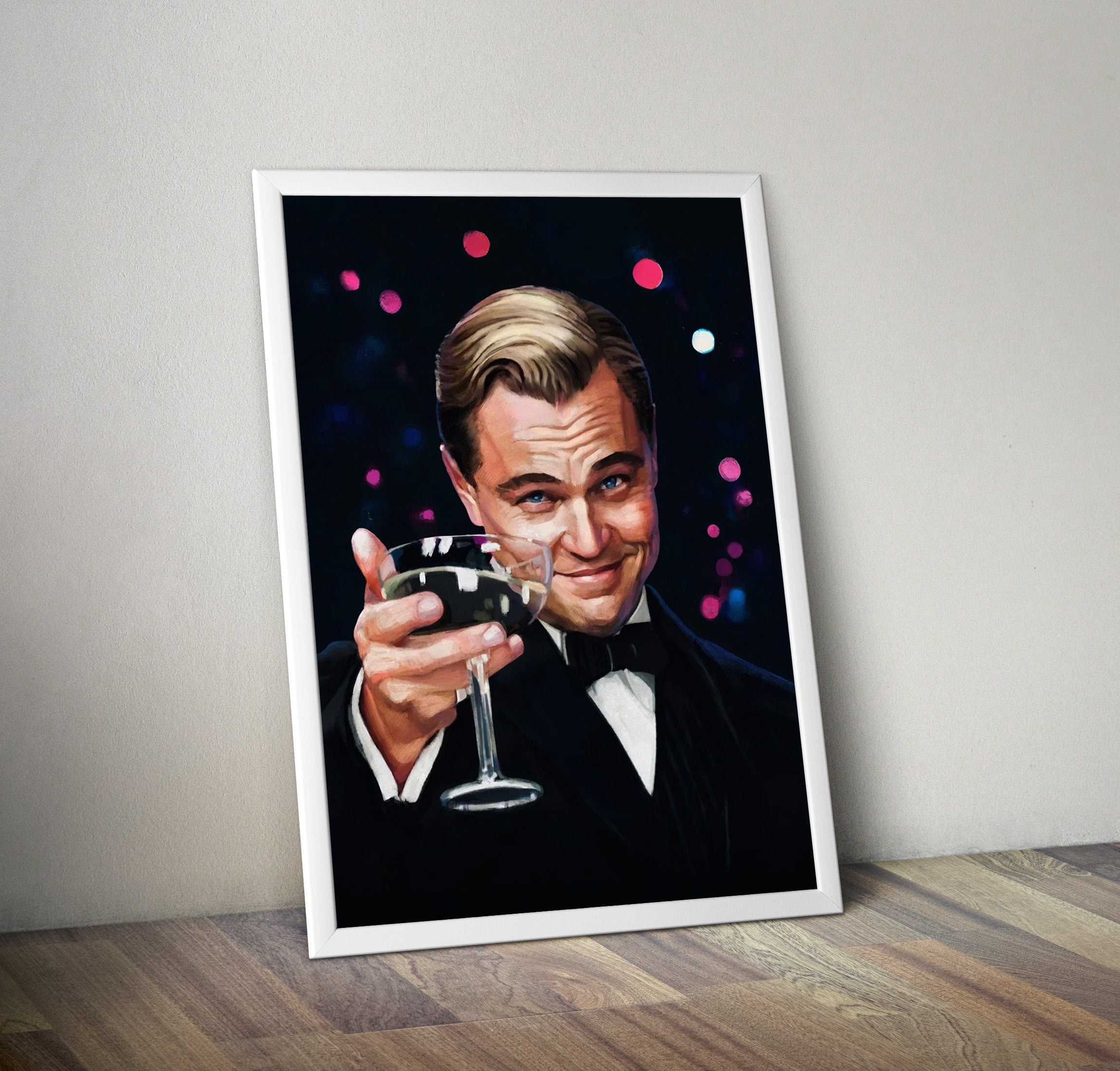 POSTER Cheers Meme Poster, Meme, Leonardo DiCaprio Posters,Leo,Funny ...