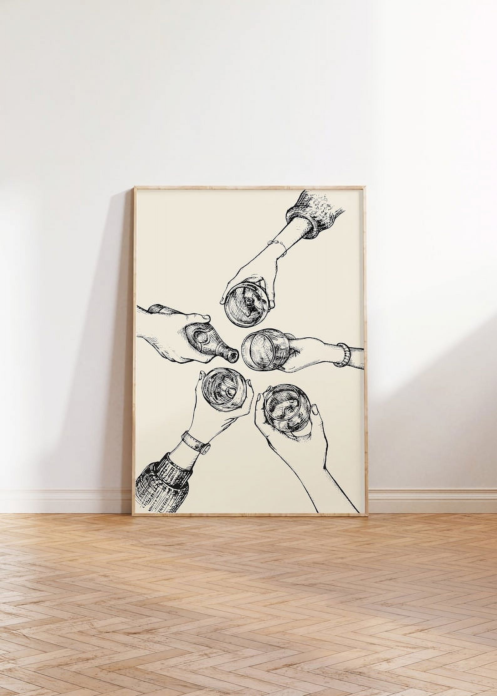 POSTER Cheers Print, Bar Cart Wall Decor, Cheers Poster, Bar Cart Accesories, Bar Cart Wall Art ...