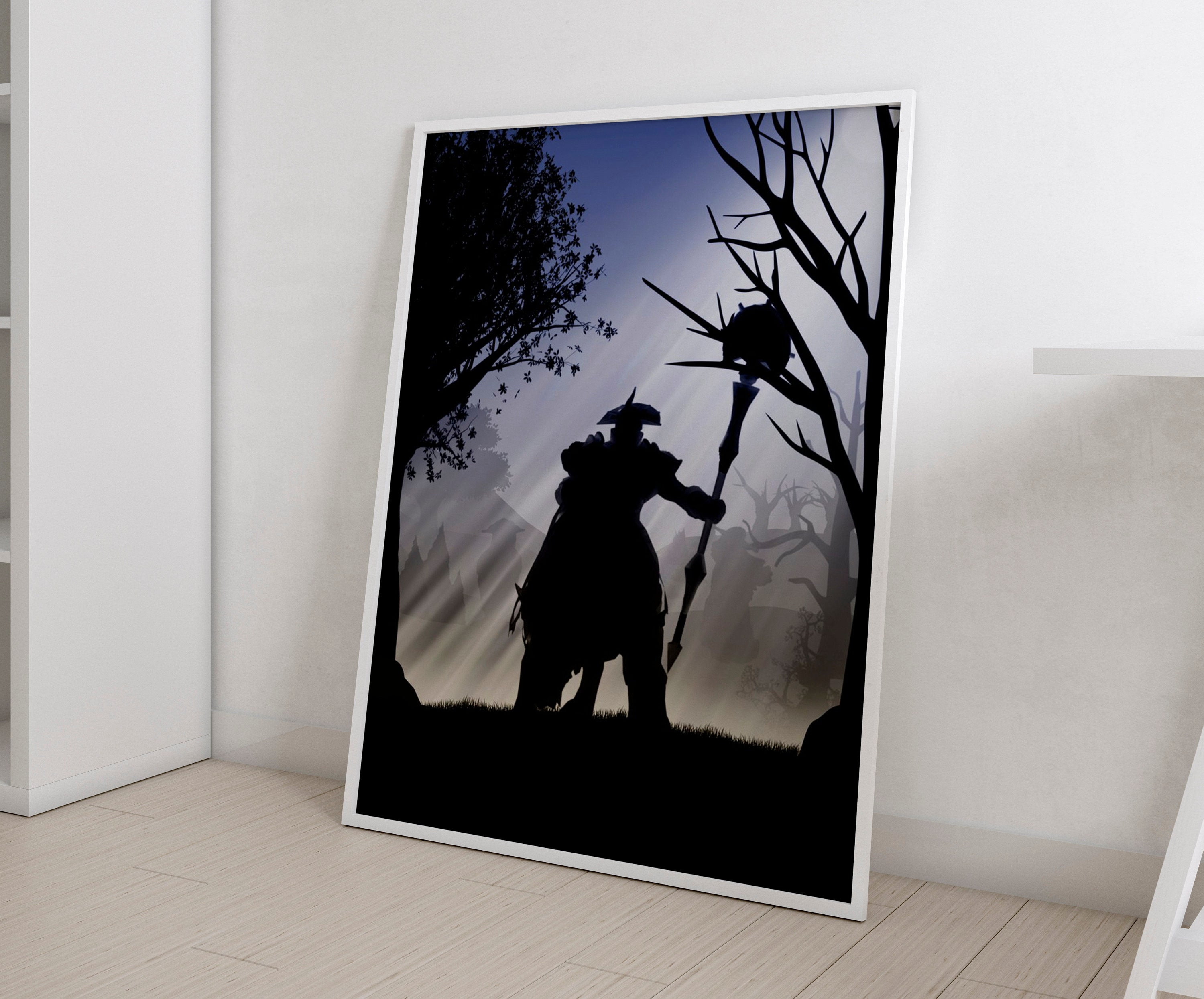 POSTER Chen Dota 2 DOTA 2 Poster the Holy Knight DOTA Poster Gaming Poster Gamer Room Decor Home ...