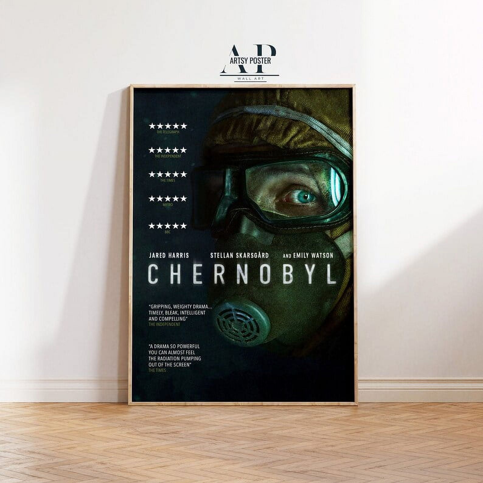 Poster Chernobyl Poster , Haunting Nuclear Disaster Art Print ...