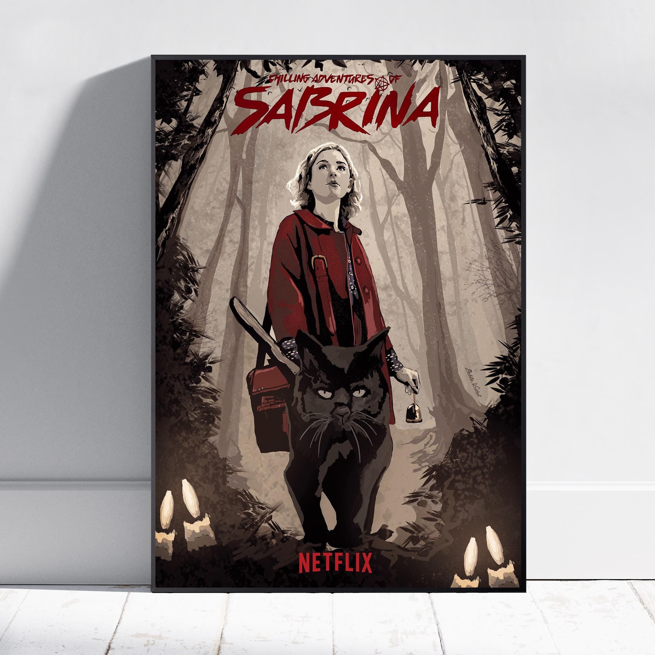 POSTER Chilling Adventures of Sabrina Poster, Kiernan Shipka Wall Art ...