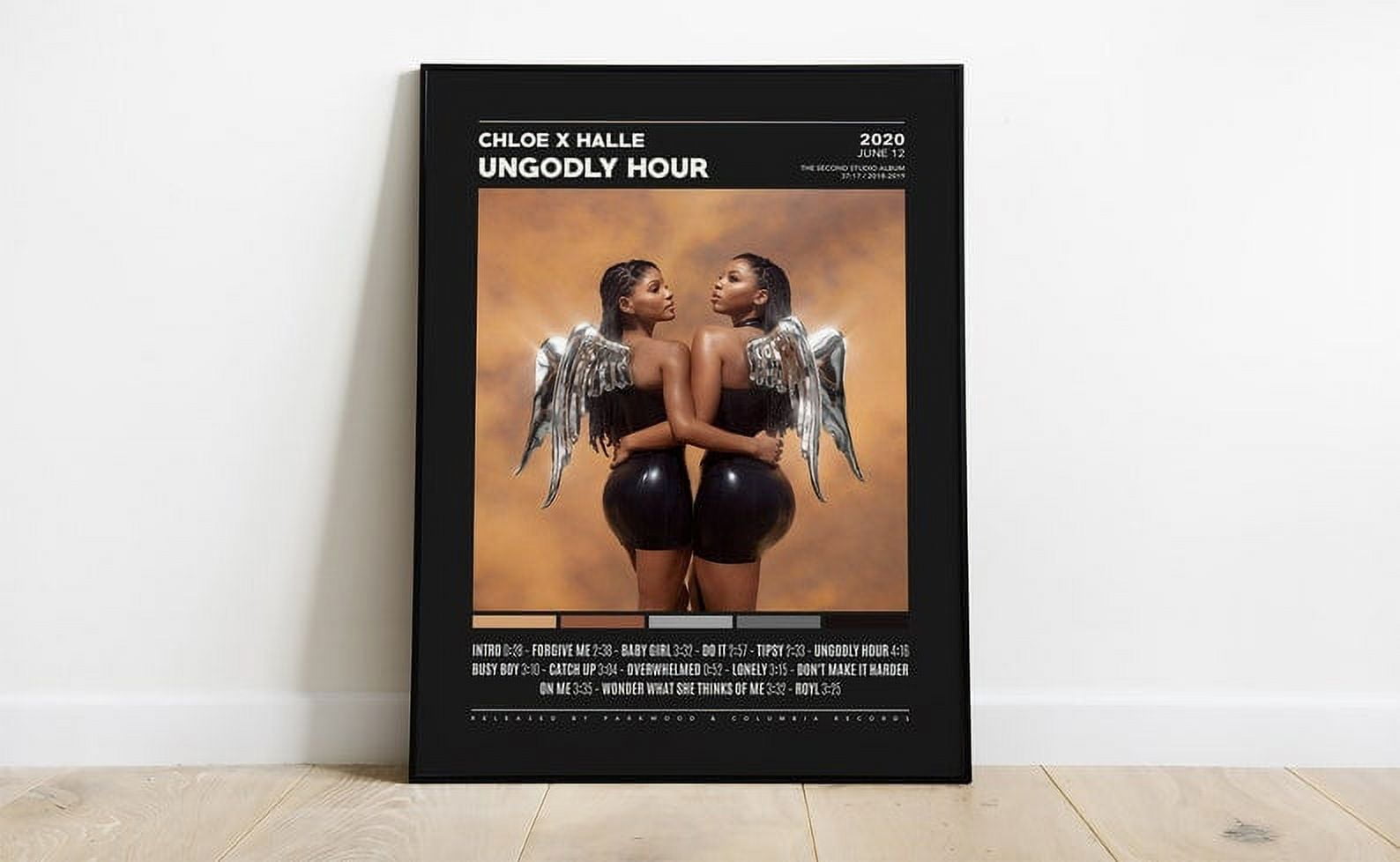 POSTER Chloe x Halle Posters / Ungodly Hour Poster, Album Cover Poster ...