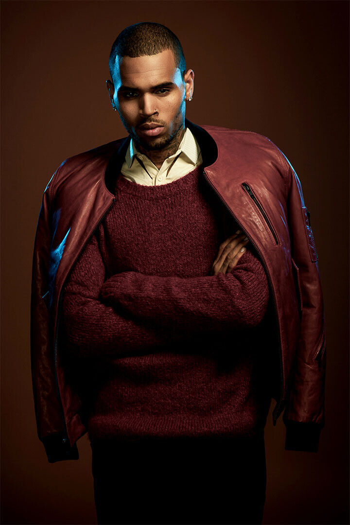 POSTER Chris Brown Music Star Rapper Singer Star Wall Art Home Decor ...